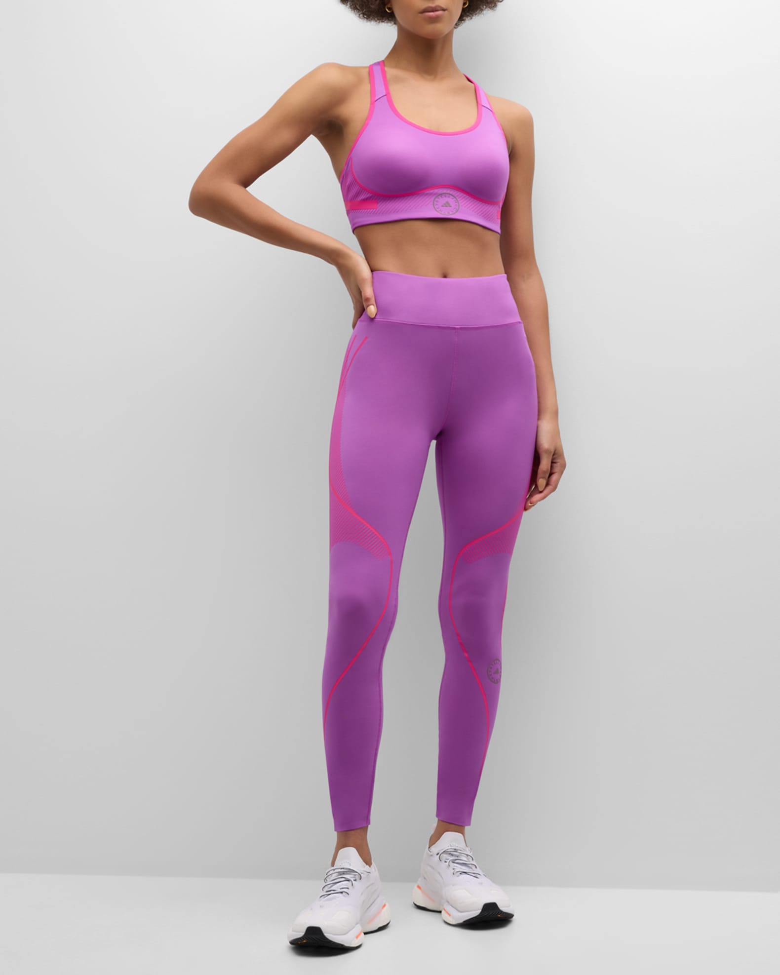adidas by Stella McCartney TruePace High Support Sports Bra | Neiman Marcus