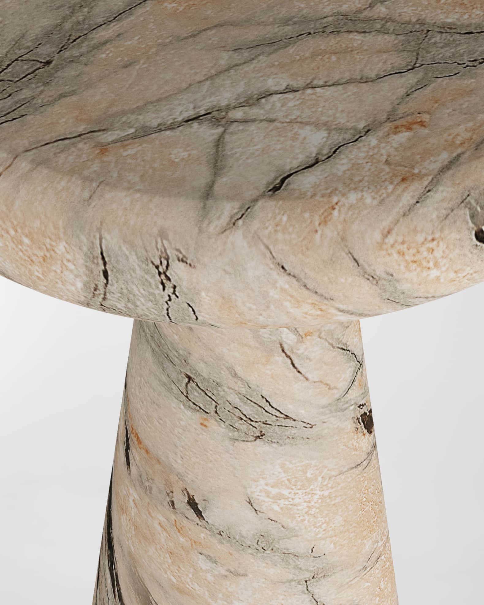 Arteriors Zahara Faux Marble Drink Table | Neiman Marcus