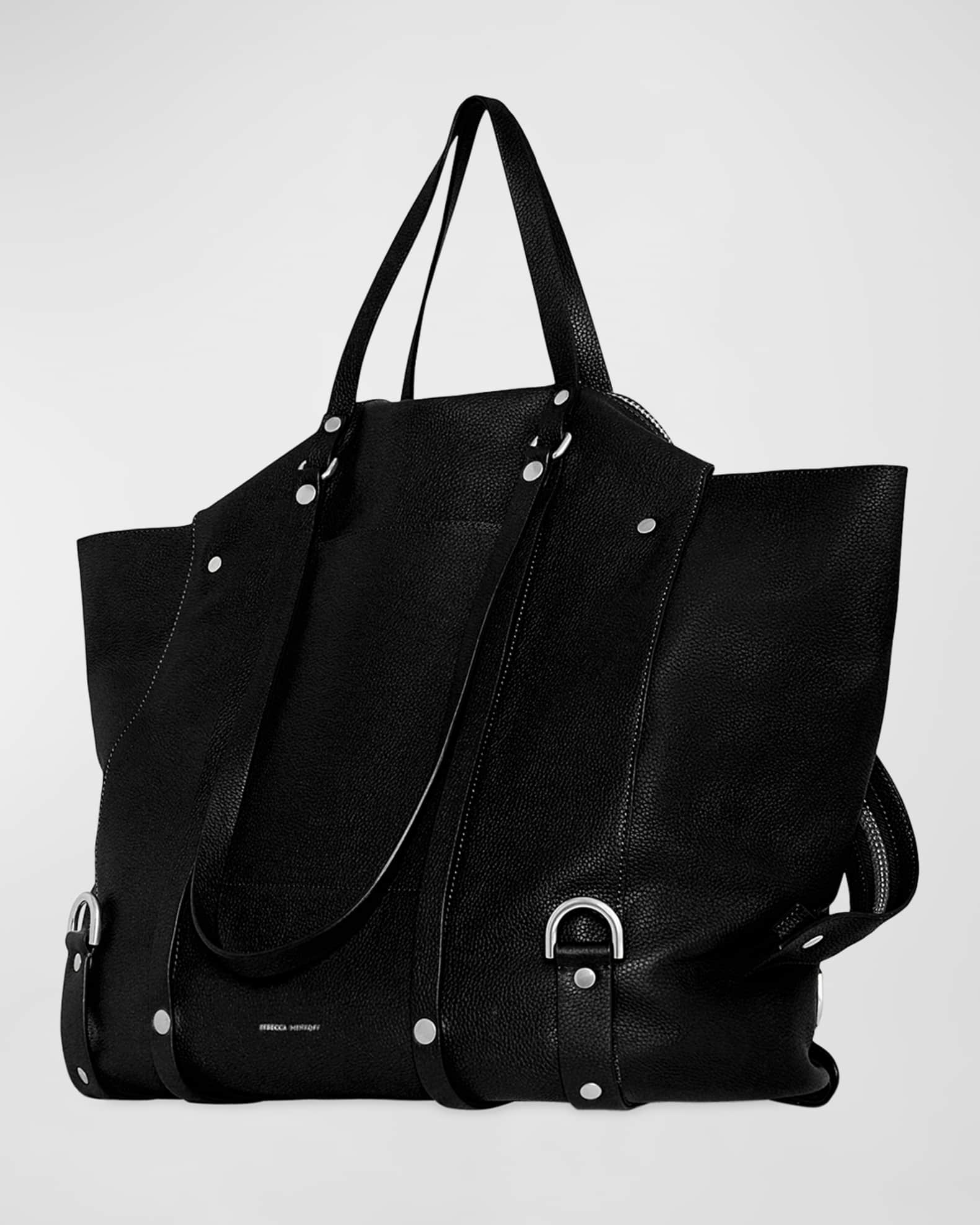 Rebecca Minkoff Surplus Zip Leather Tote Bag | Neiman Marcus