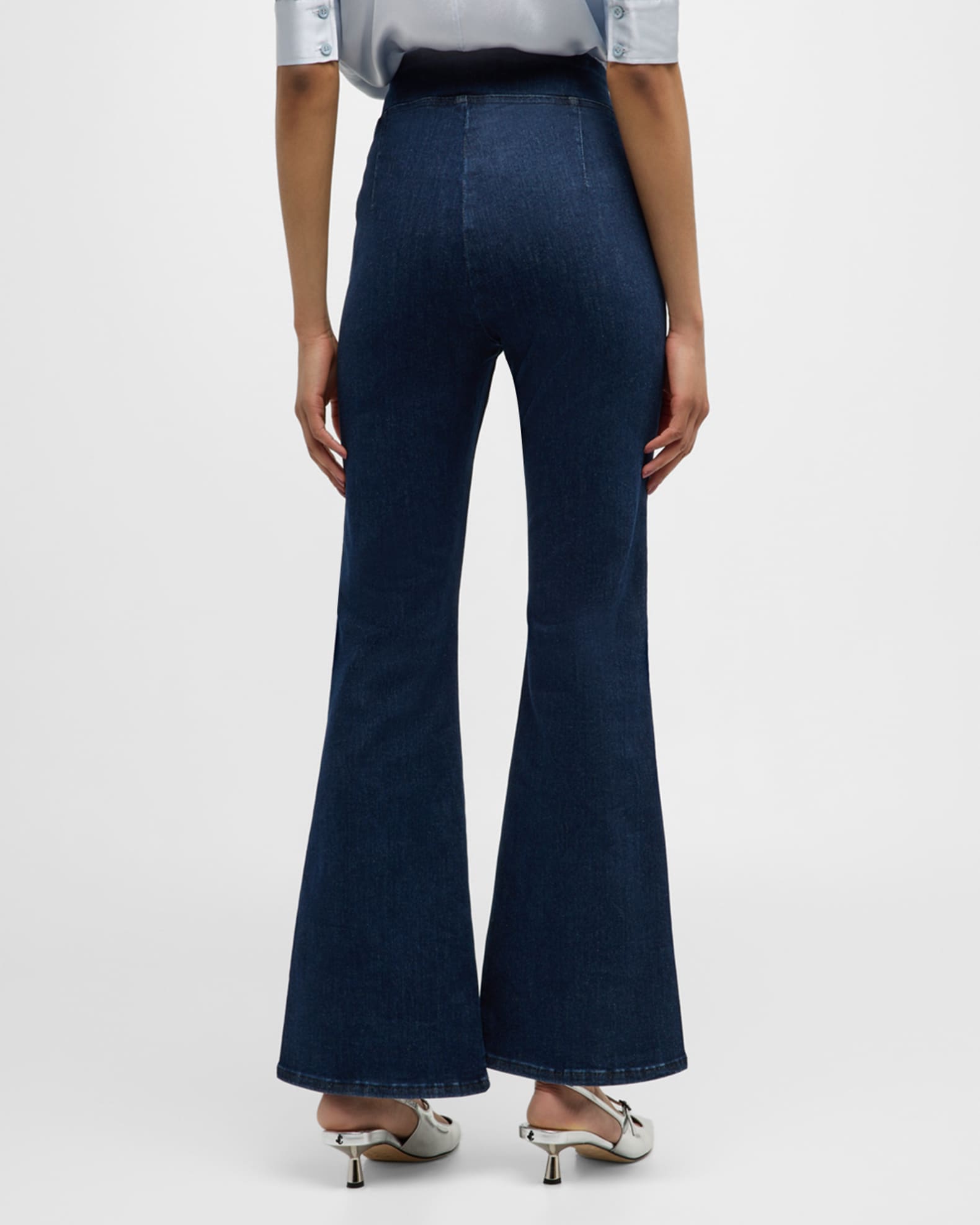 FRAME The Jetset Flare Jeans | Neiman Marcus