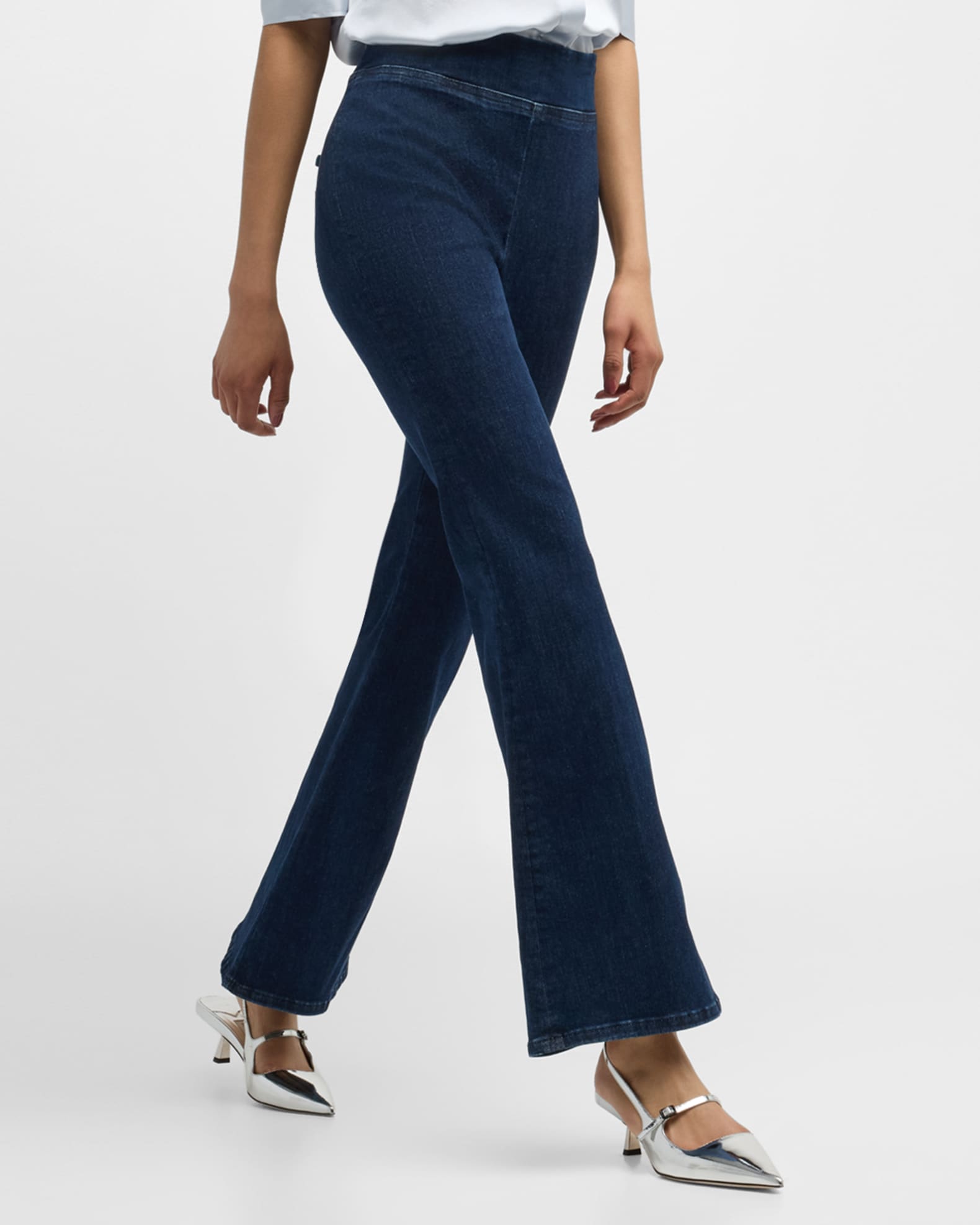 FRAME The Jetset Flare Jeans | Neiman Marcus