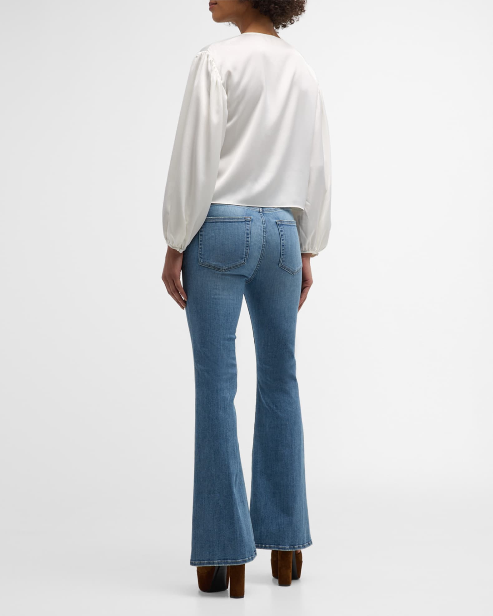FRAME Le Easy Flare Jeans | Neiman Marcus