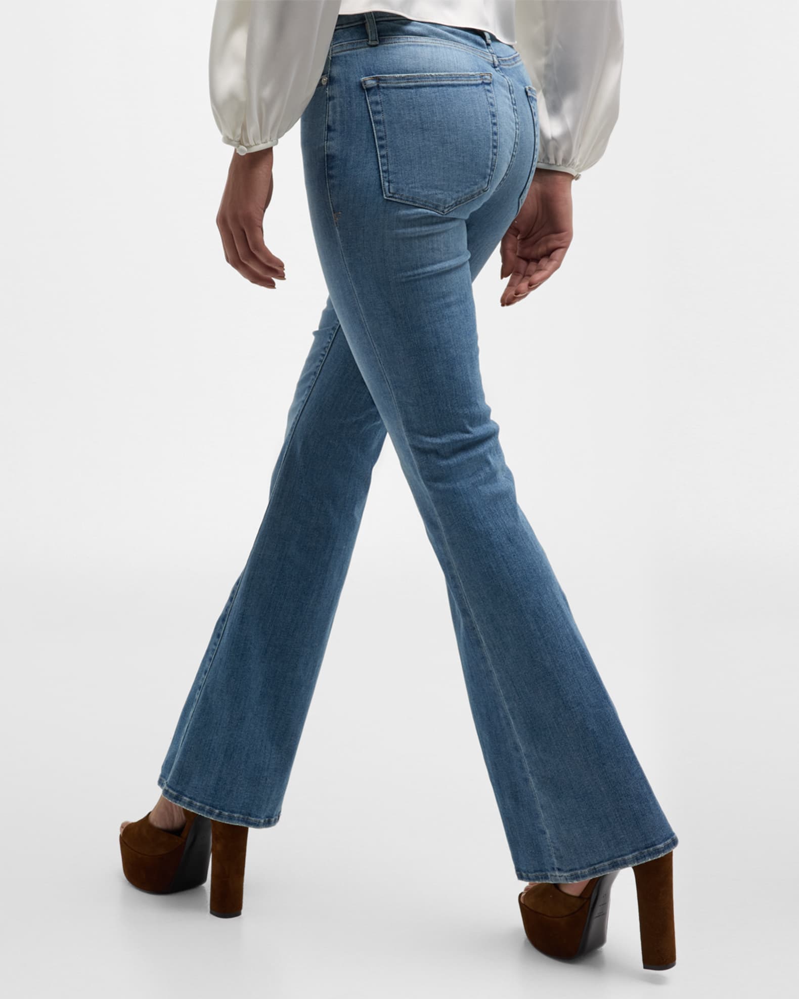 FRAME Le Easy Flare Jeans | Neiman Marcus
