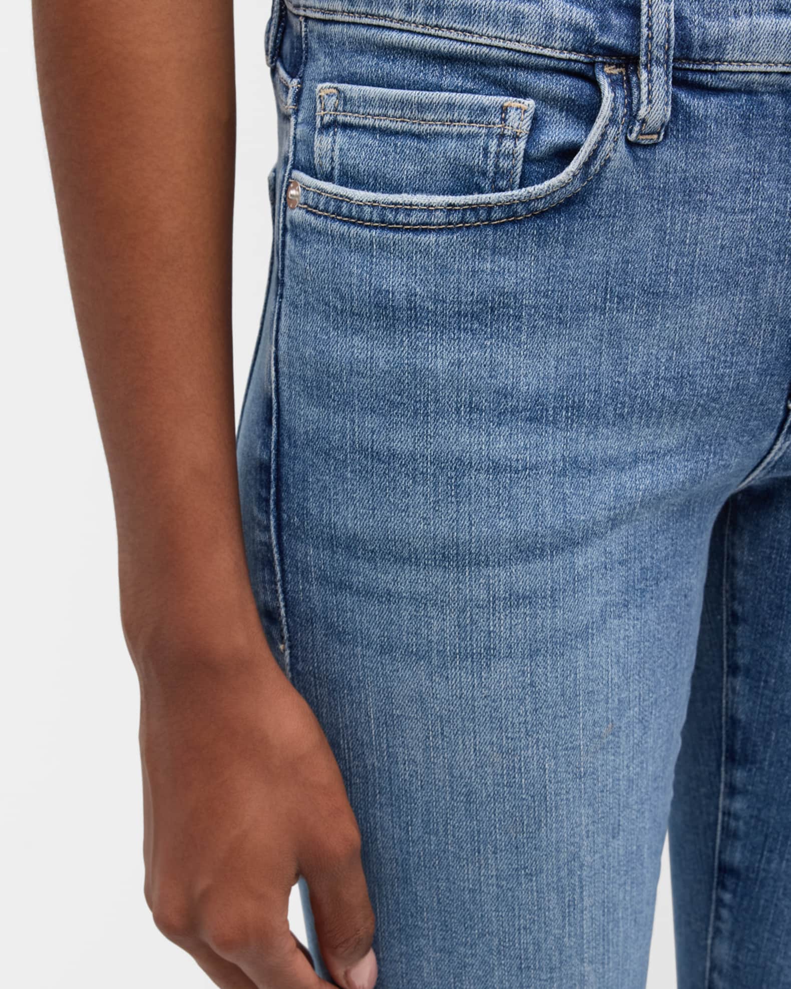FRAME Le Garcon Cropped Boyfriend Jeans | Neiman Marcus