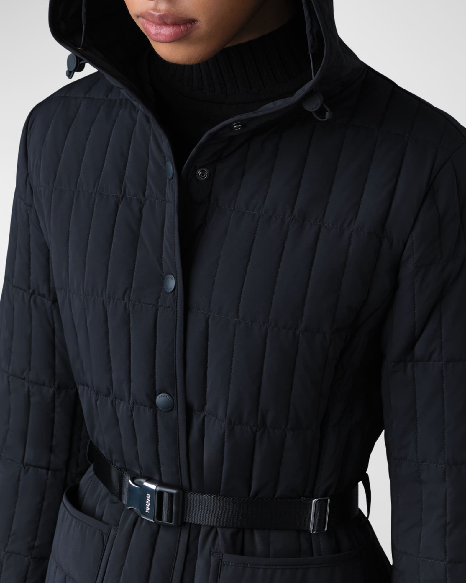 Mackage Raja Light Down Vertical Quilted Jacket | Neiman Marcus