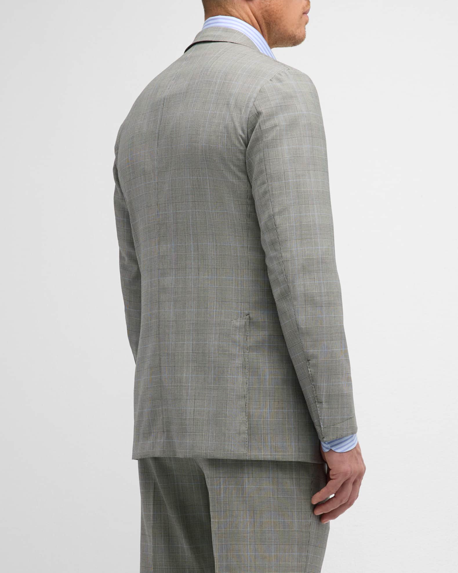 Sid Mashburn Men's Virgil No. 3 Prince of Wales Suit | Neiman Marcus