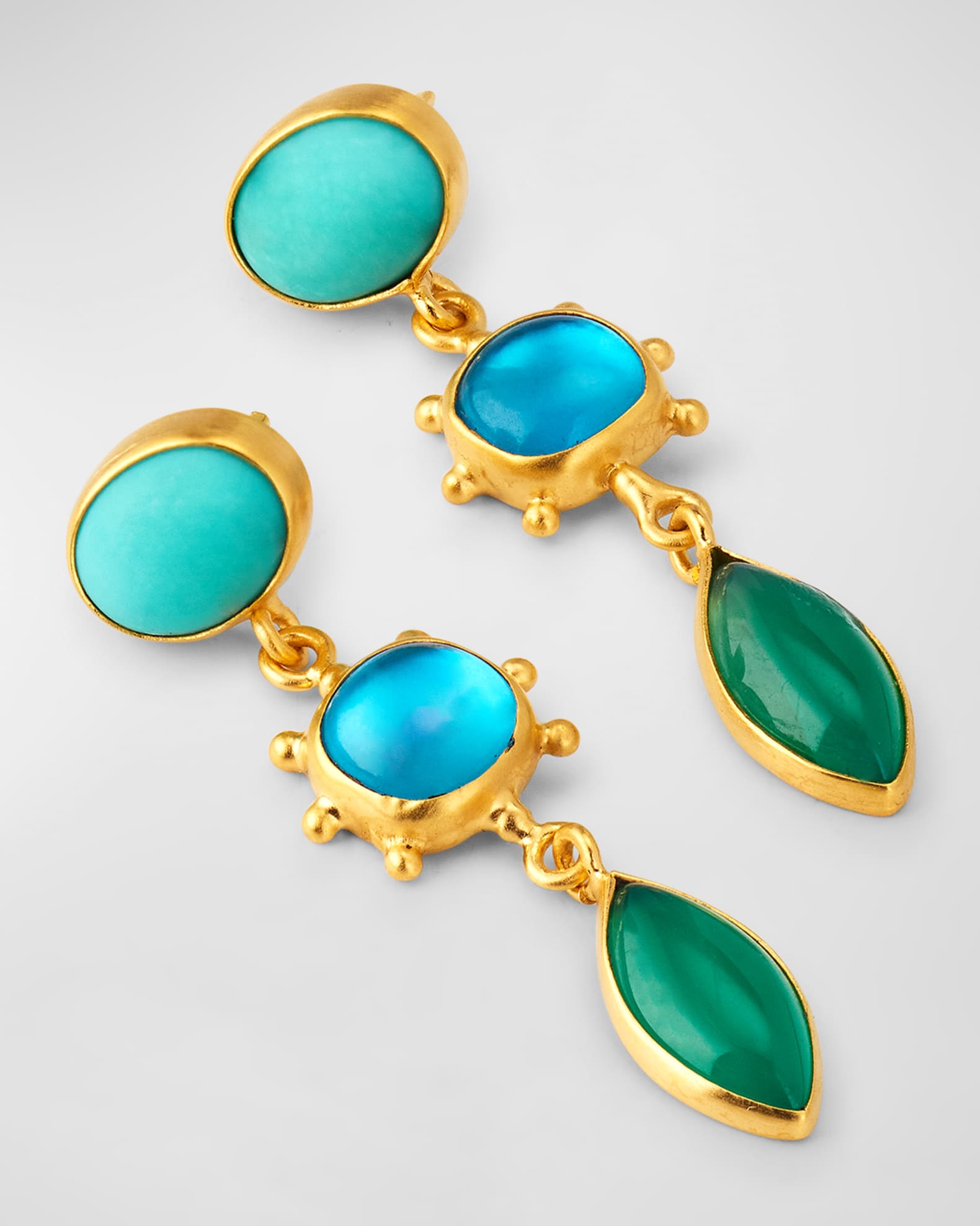 Dina Mackney Portofino Linear Earrings | Neiman Marcus