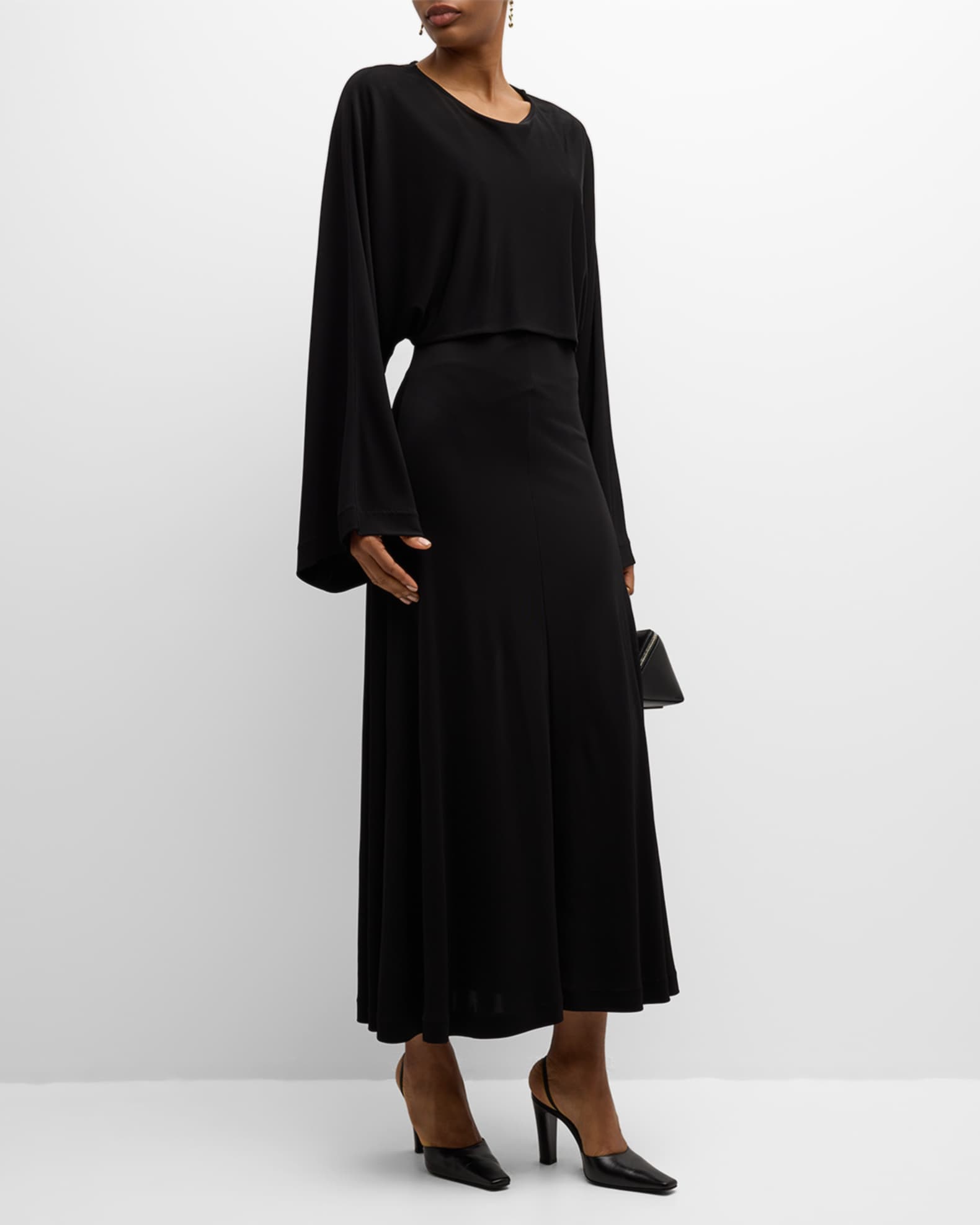 BITE Studios Movere Midi A-line Skirt | Neiman Marcus