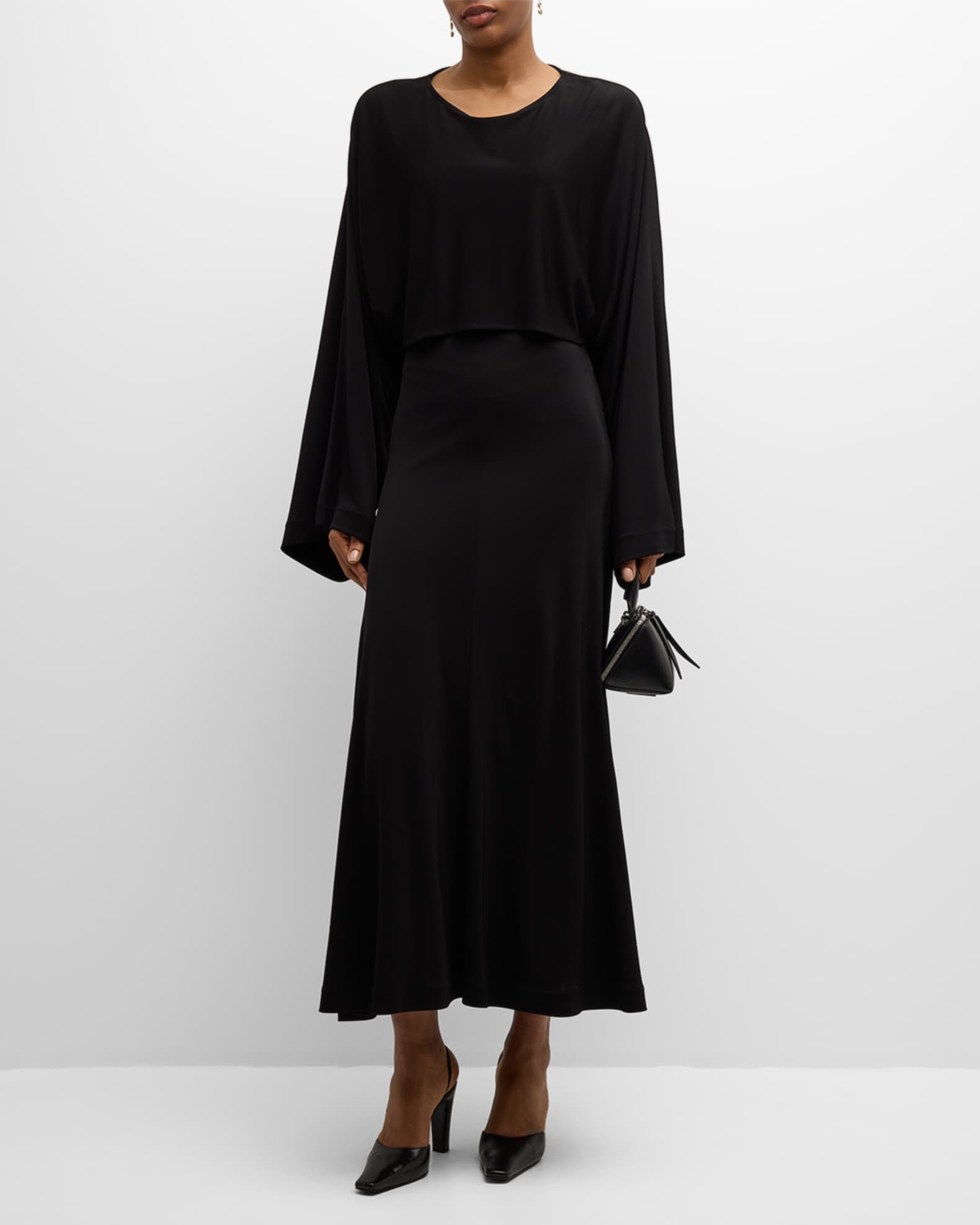 BITE Studios Movere Long-Sleeve Crop Top | Neiman Marcus