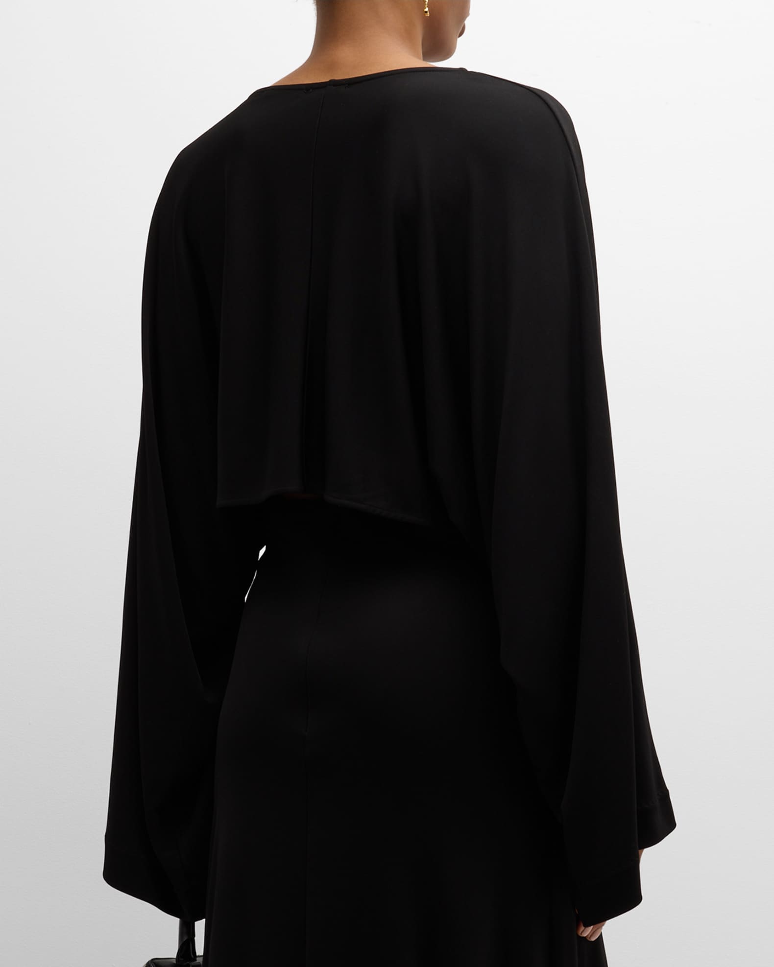 BITE Studios Movere Long-Sleeve Crop Top | Neiman Marcus