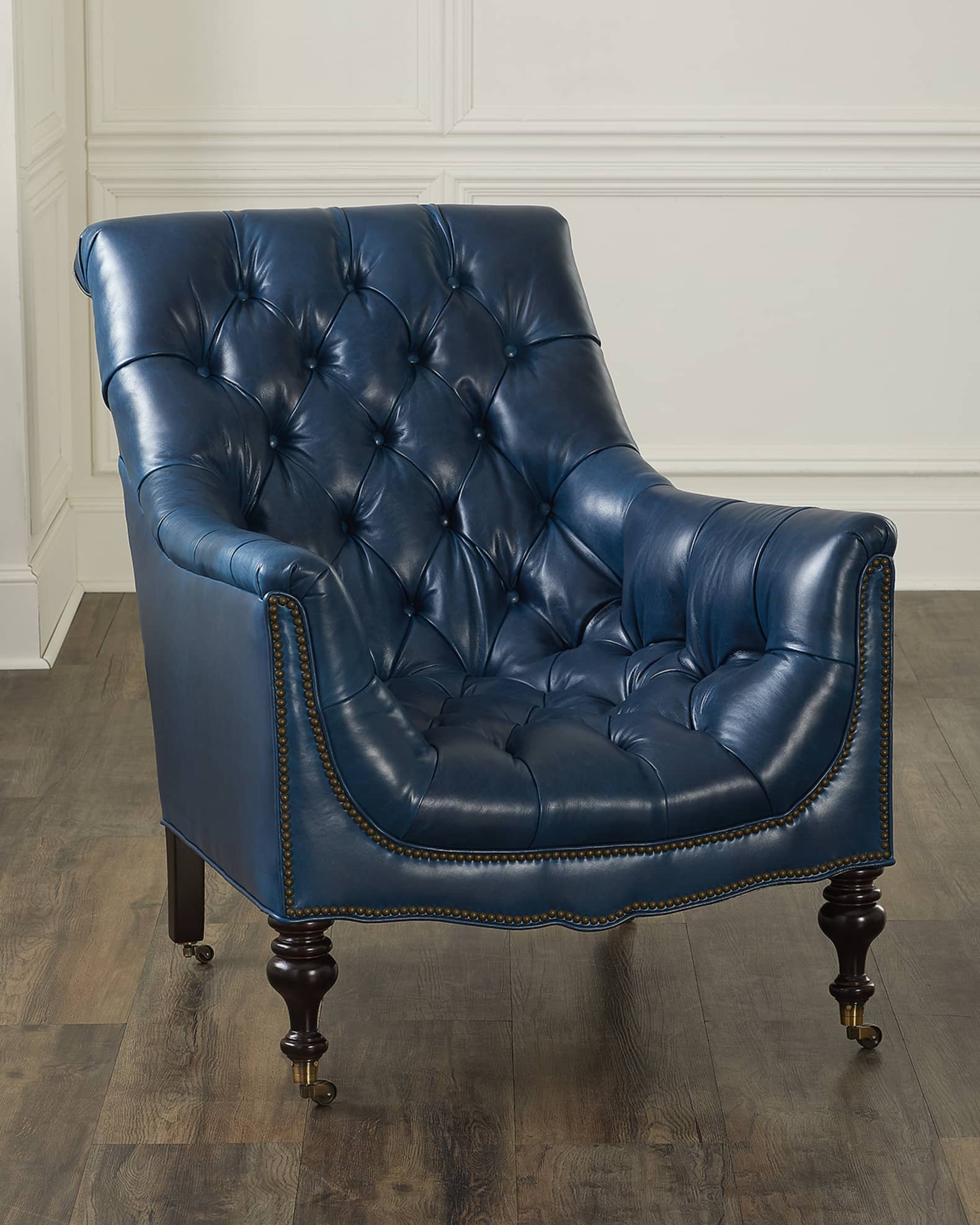 Sloane Tufted Leather Chair