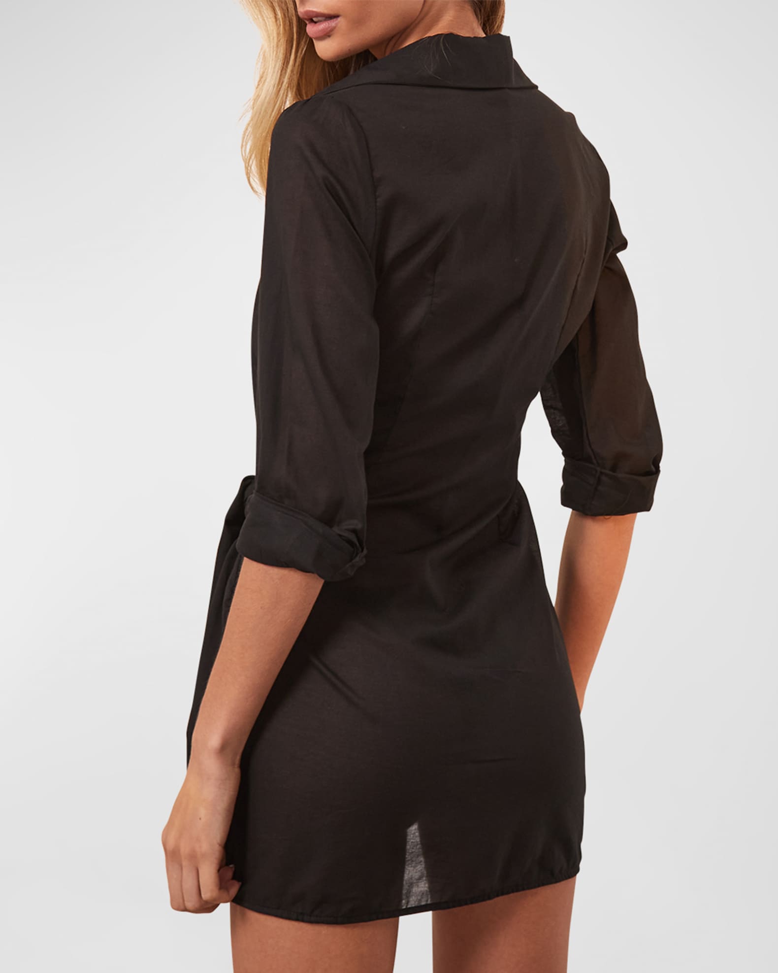 Vix Solid Lia Short Coverup | Neiman Marcus