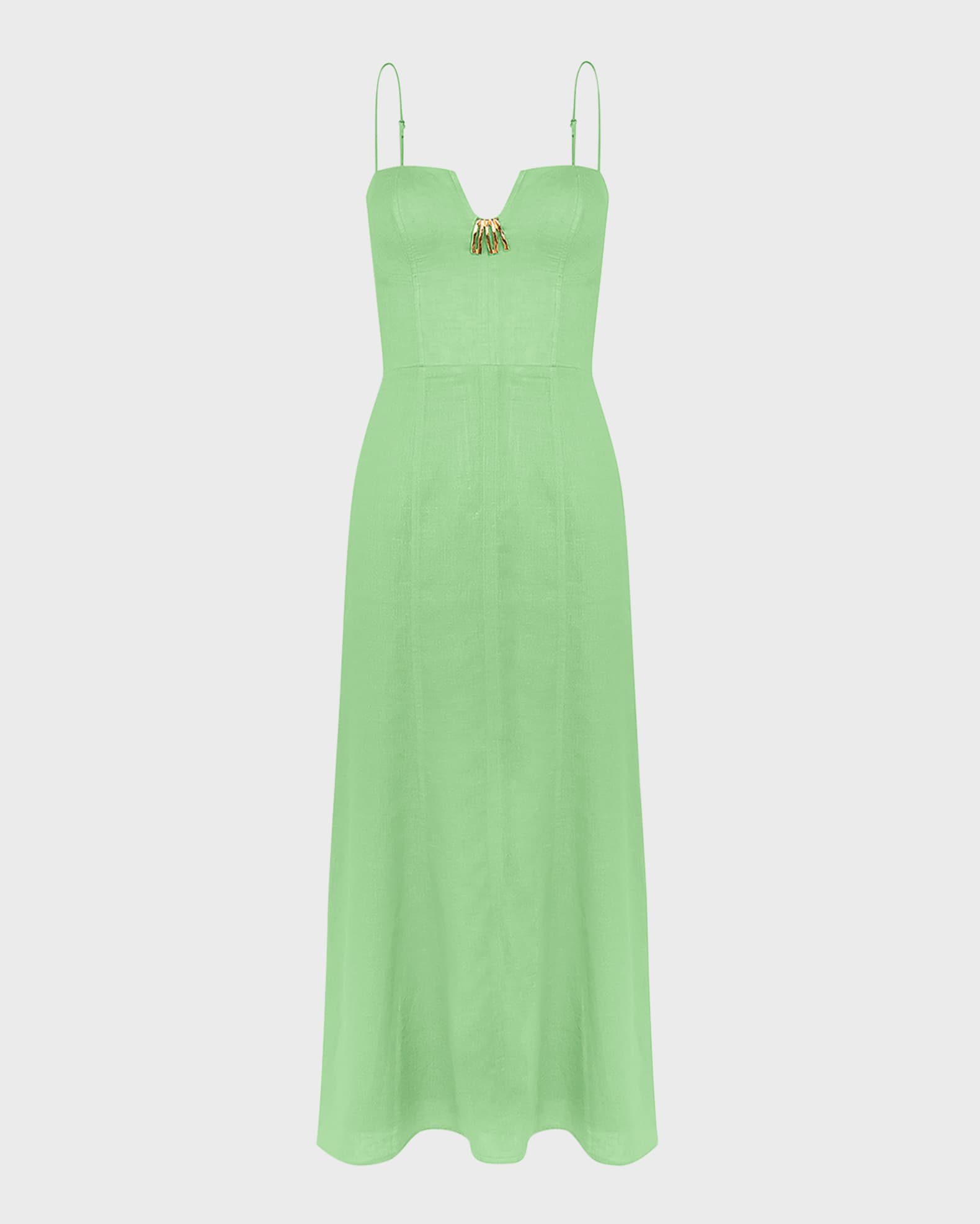Vix Solid Lilith Maxi Dress | Neiman Marcus