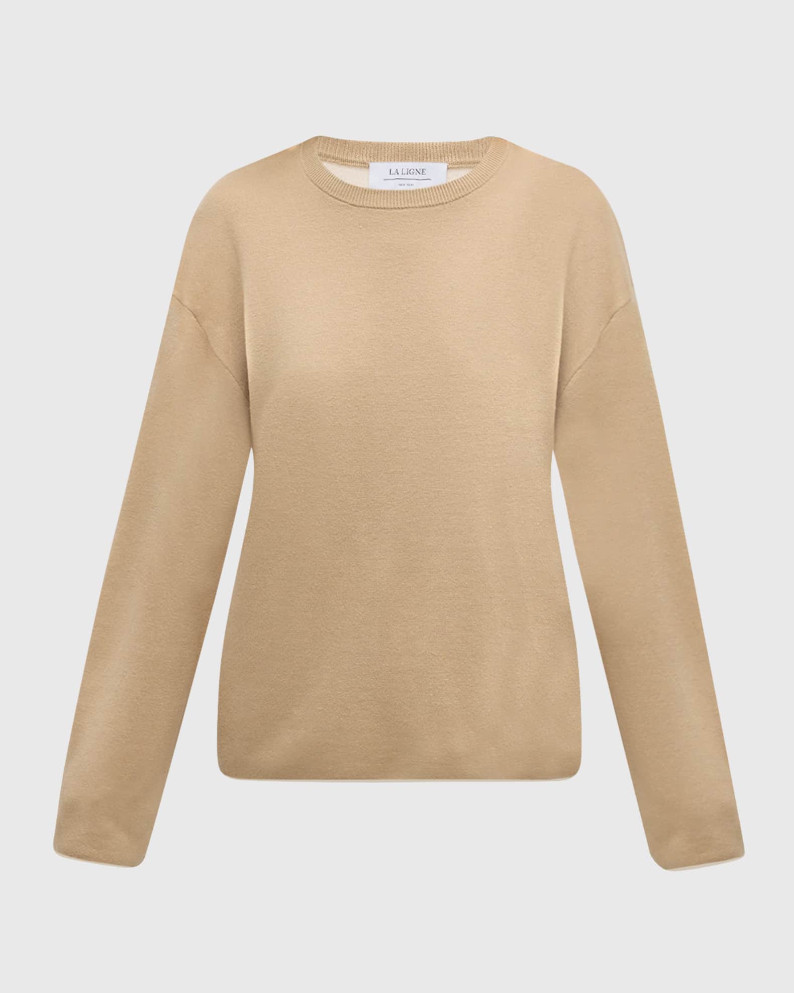 La Ligne Oversized Double-Faced Cashmere Sweater | Neiman Marcus