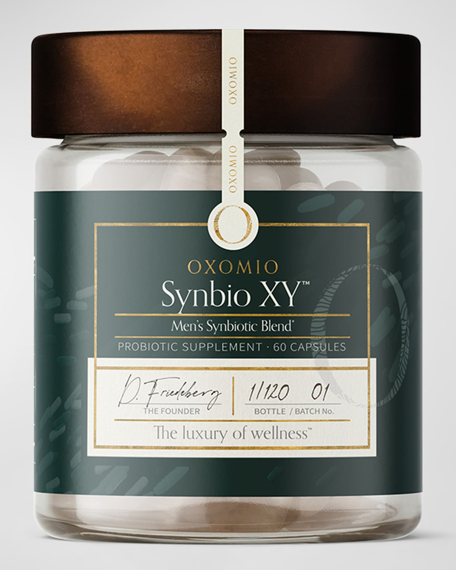OXOMIO Synbio XY Men's Synbiotic Blend, 60 Count | Neiman Marcus