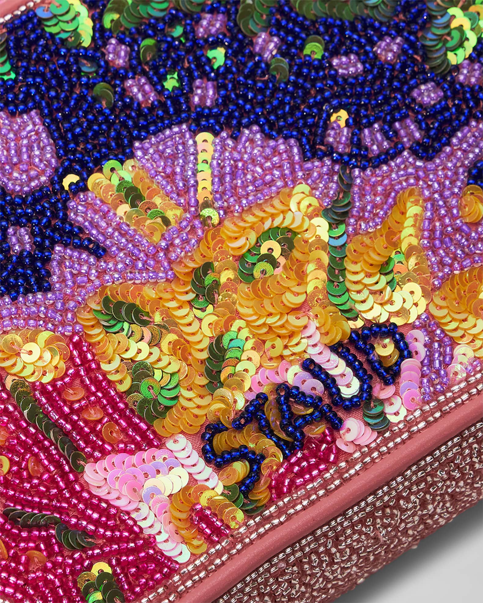 STAUD Tommy Beaded Shoulder Bag | Neiman Marcus