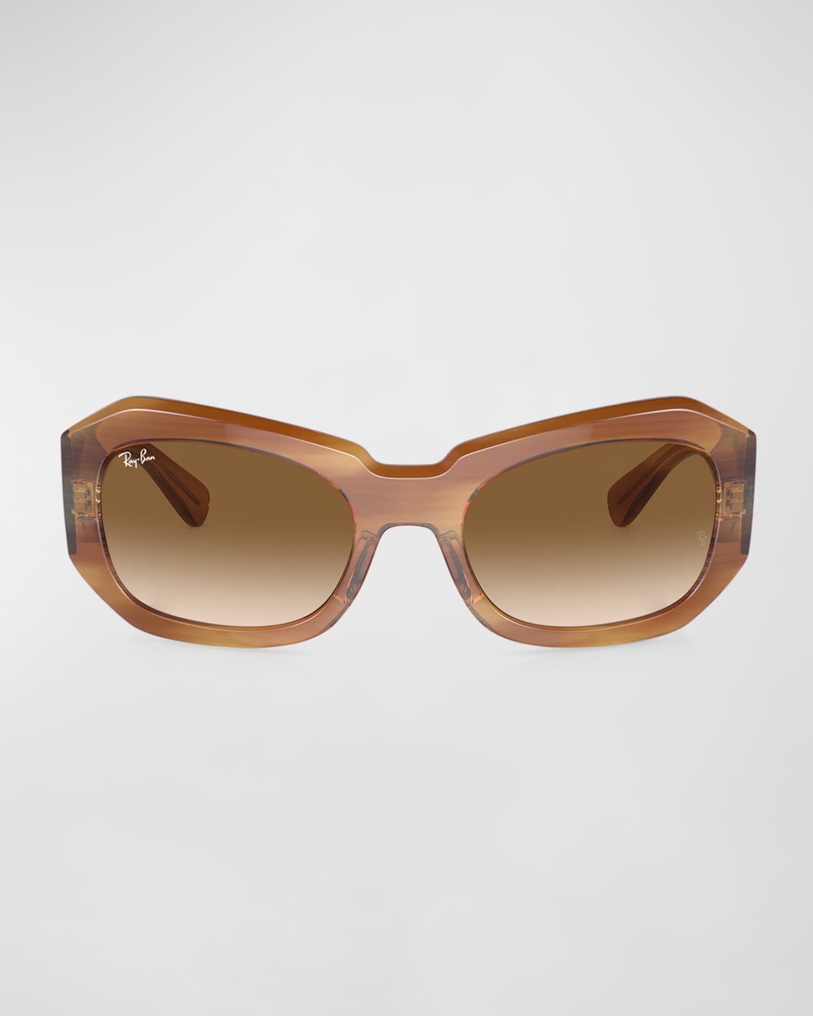 Ray-Ban Beate Propionate Wrap Sunglasses, 56mm | Neiman Marcus