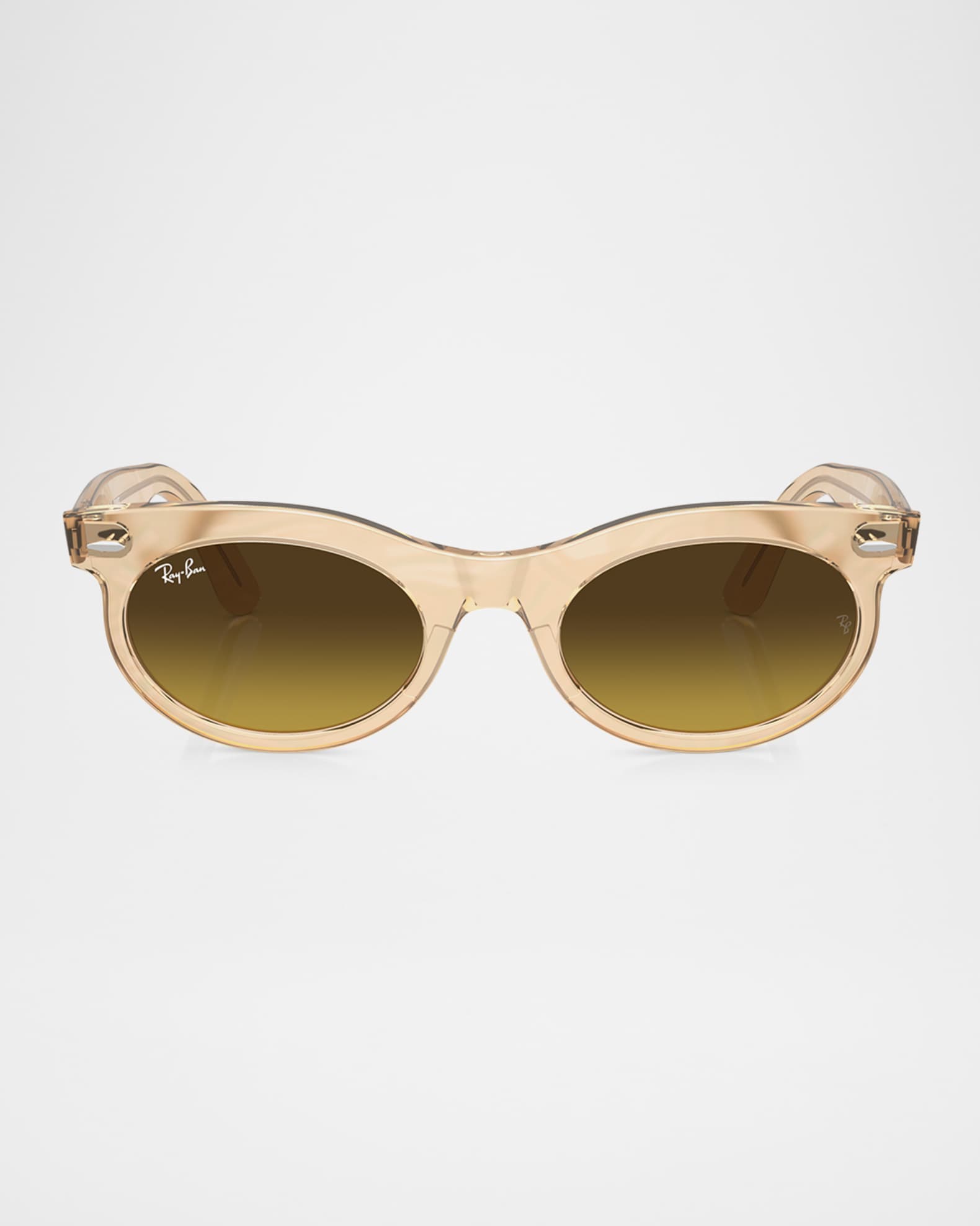 Ray-Ban Wayfarer Oval Gradient Propionate Sunglasses, 53mm | Neiman Marcus