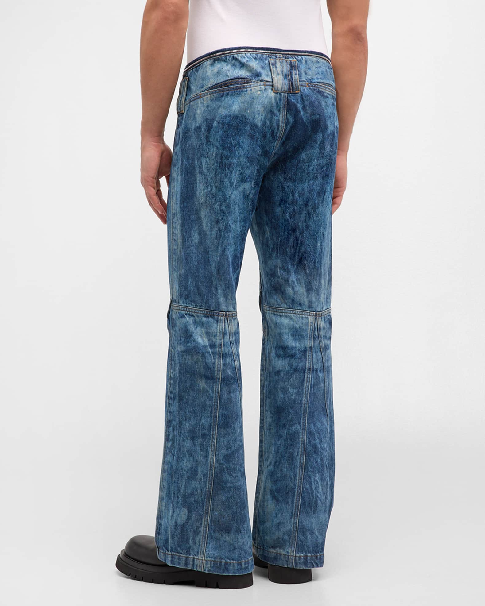 Diesel Men's Stonewashed Biker Jeans | Neiman Marcus