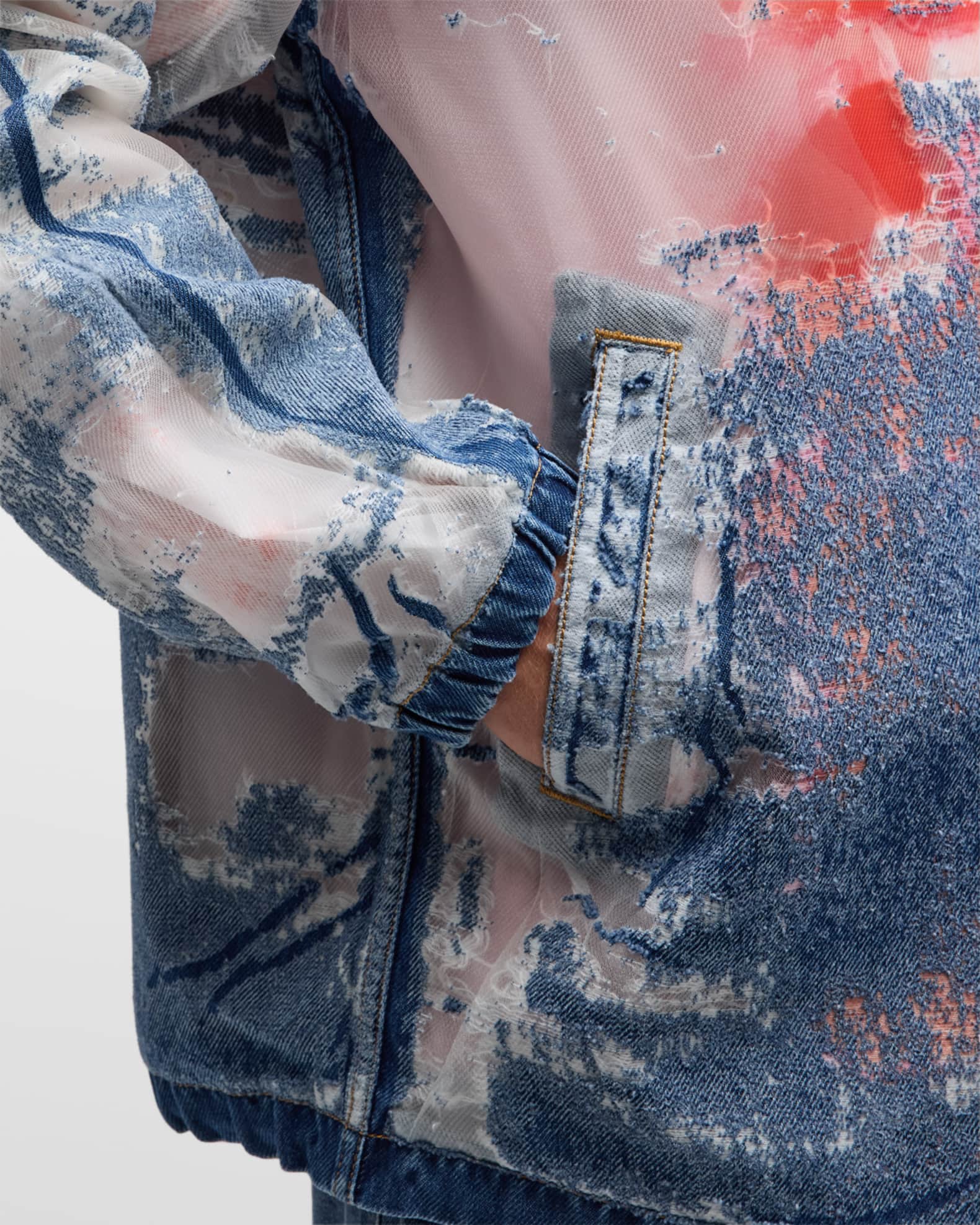 Diesel Men's Devore Denim Jacket | Neiman Marcus