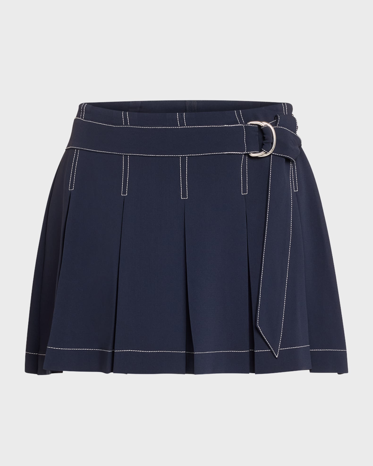 Cinq a Sept Ciela Pleated Mini Skort | Neiman Marcus