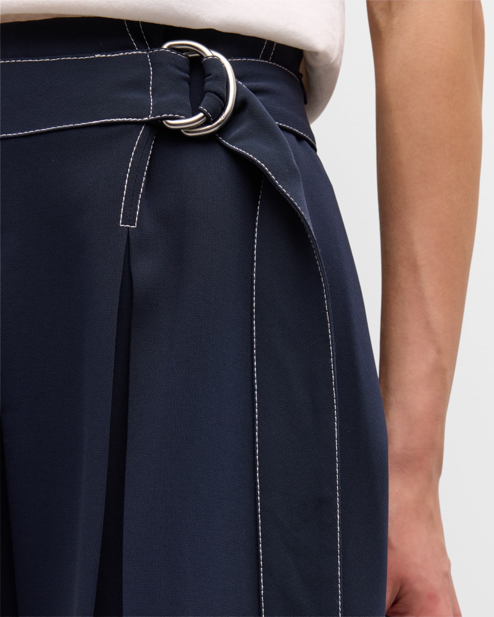 Cinq a Sept Ciela Pleated Mini Skort | Neiman Marcus