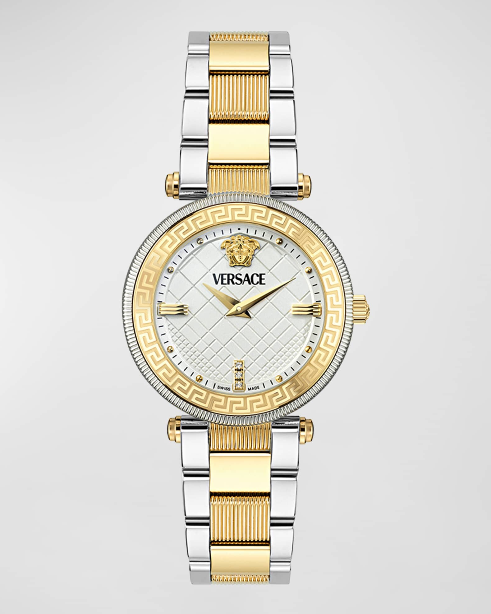 Versace 35mm Versace Reve Diamond Watch Box Set | Neiman Marcus