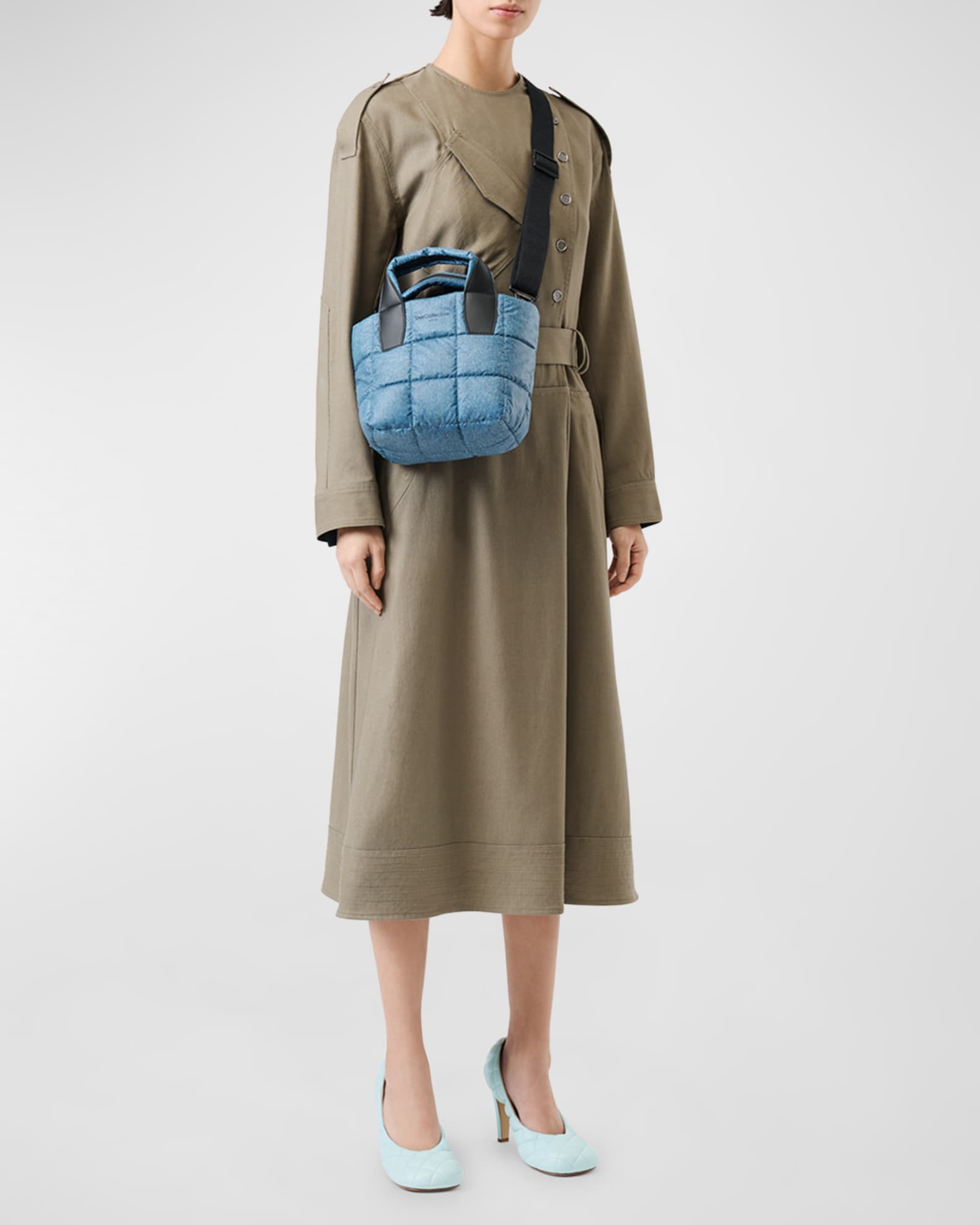 VeeCollective Porter Mini Quilted Tote Bag | Neiman Marcus