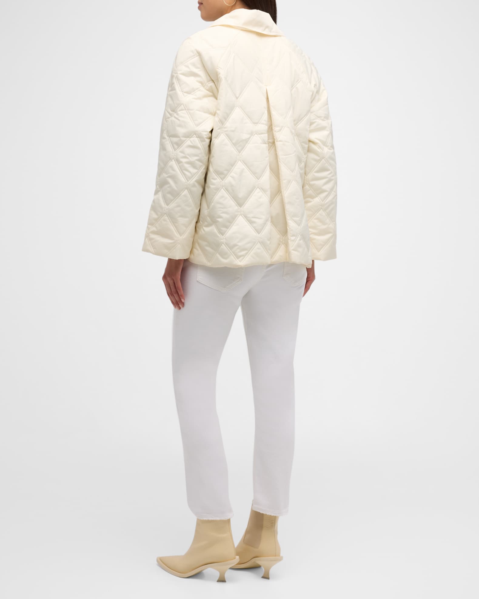 Ganni Quilted Ripstop Jacket | Neiman Marcus