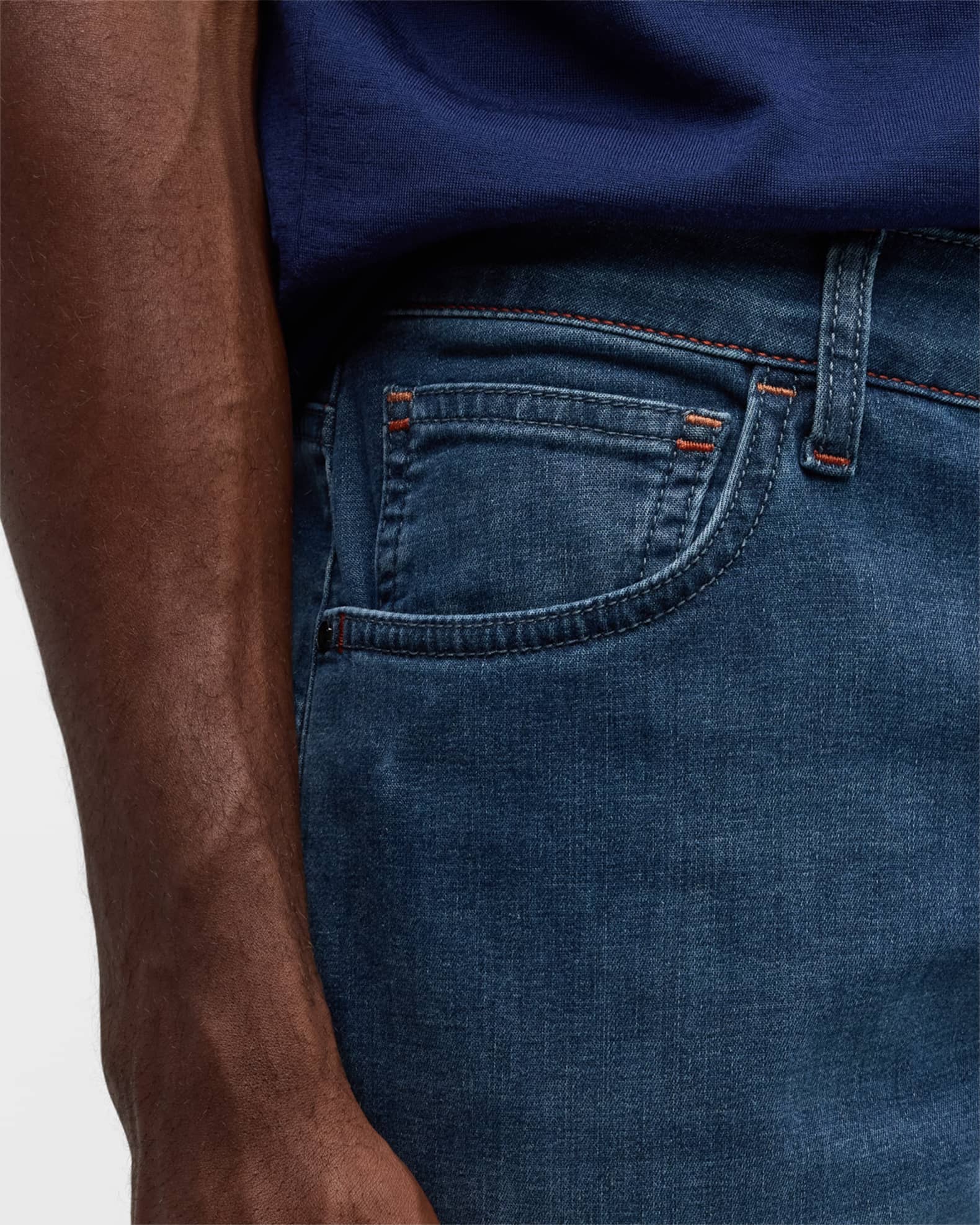 Stefano Ricci Men's Classic Denim Straight-Leg Jeans | Neiman Marcus