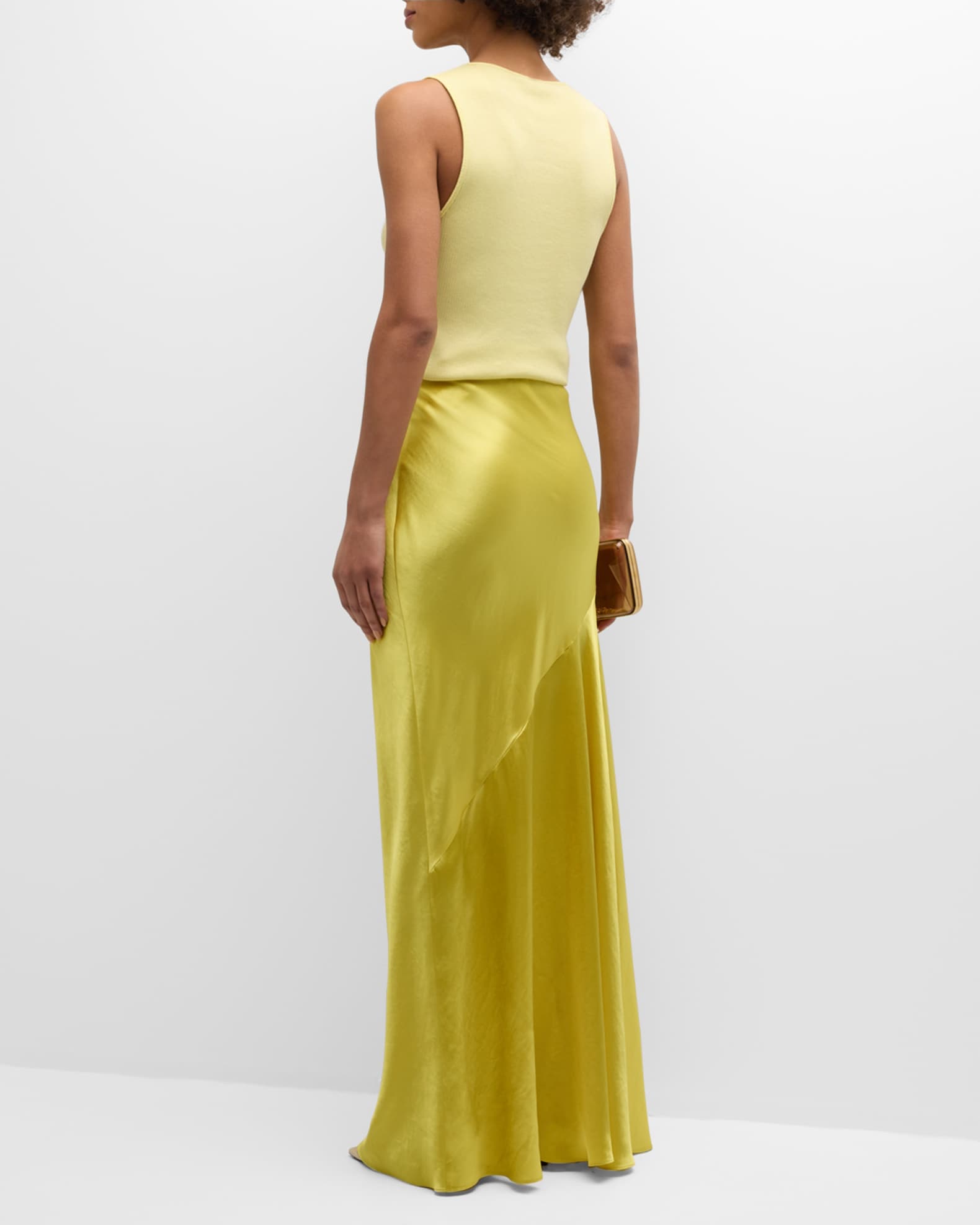 Vince Cotton Rib Shell Top | Neiman Marcus