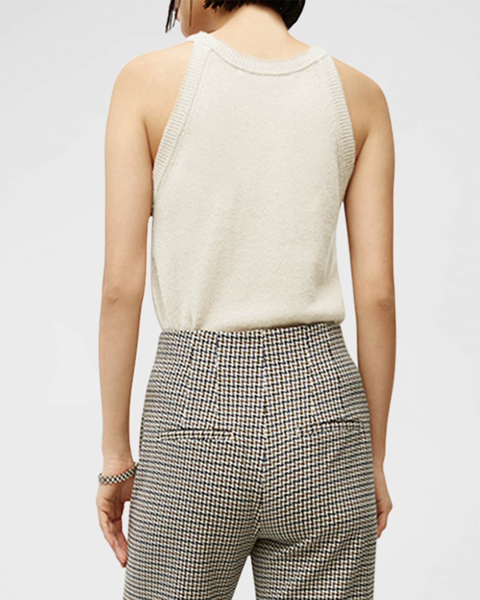 Veronica Beard Myrick Cashmere Tank Top | Neiman Marcus
