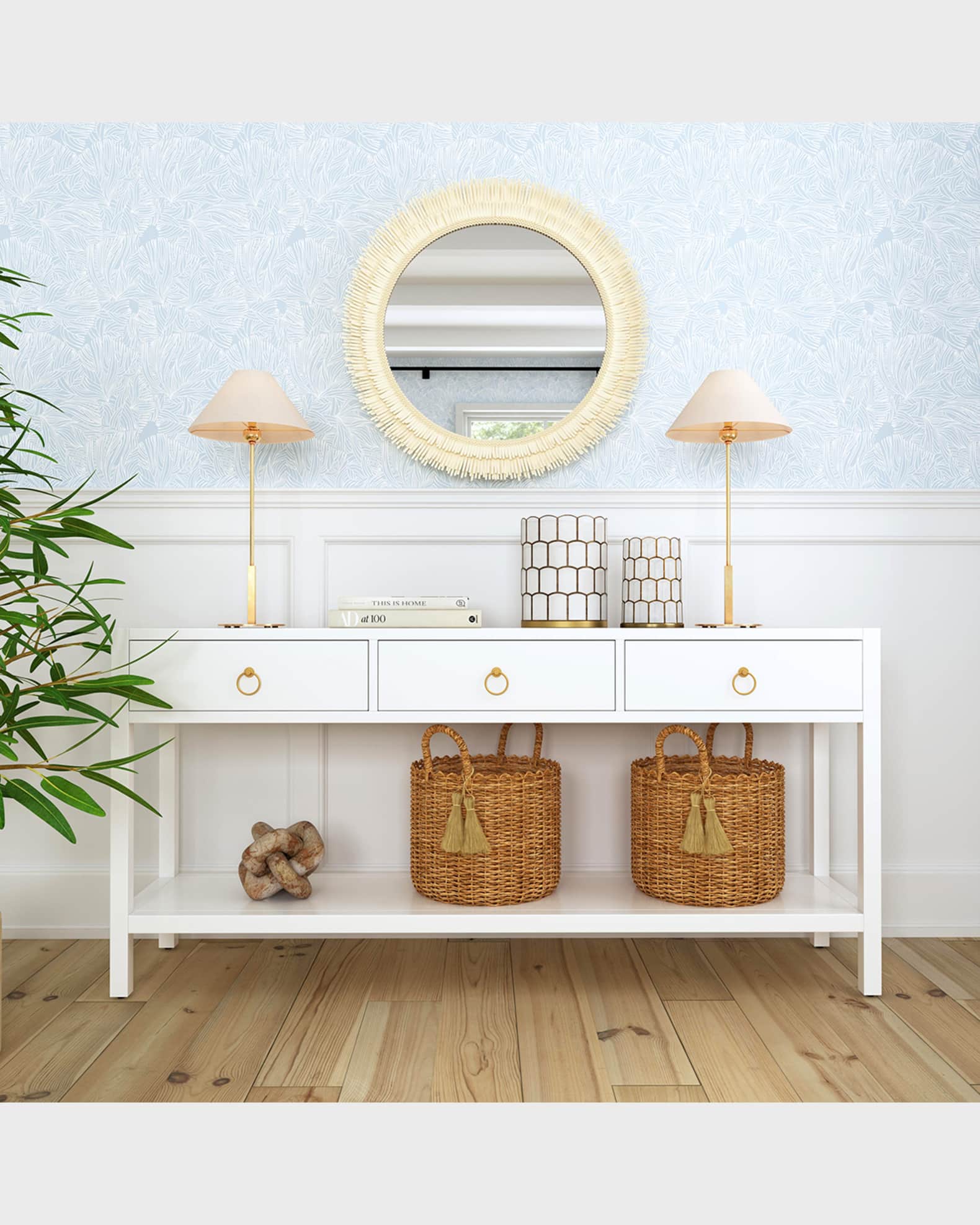 Butler Specialty Co Lark 3-Drawer Console Table | Neiman Marcus