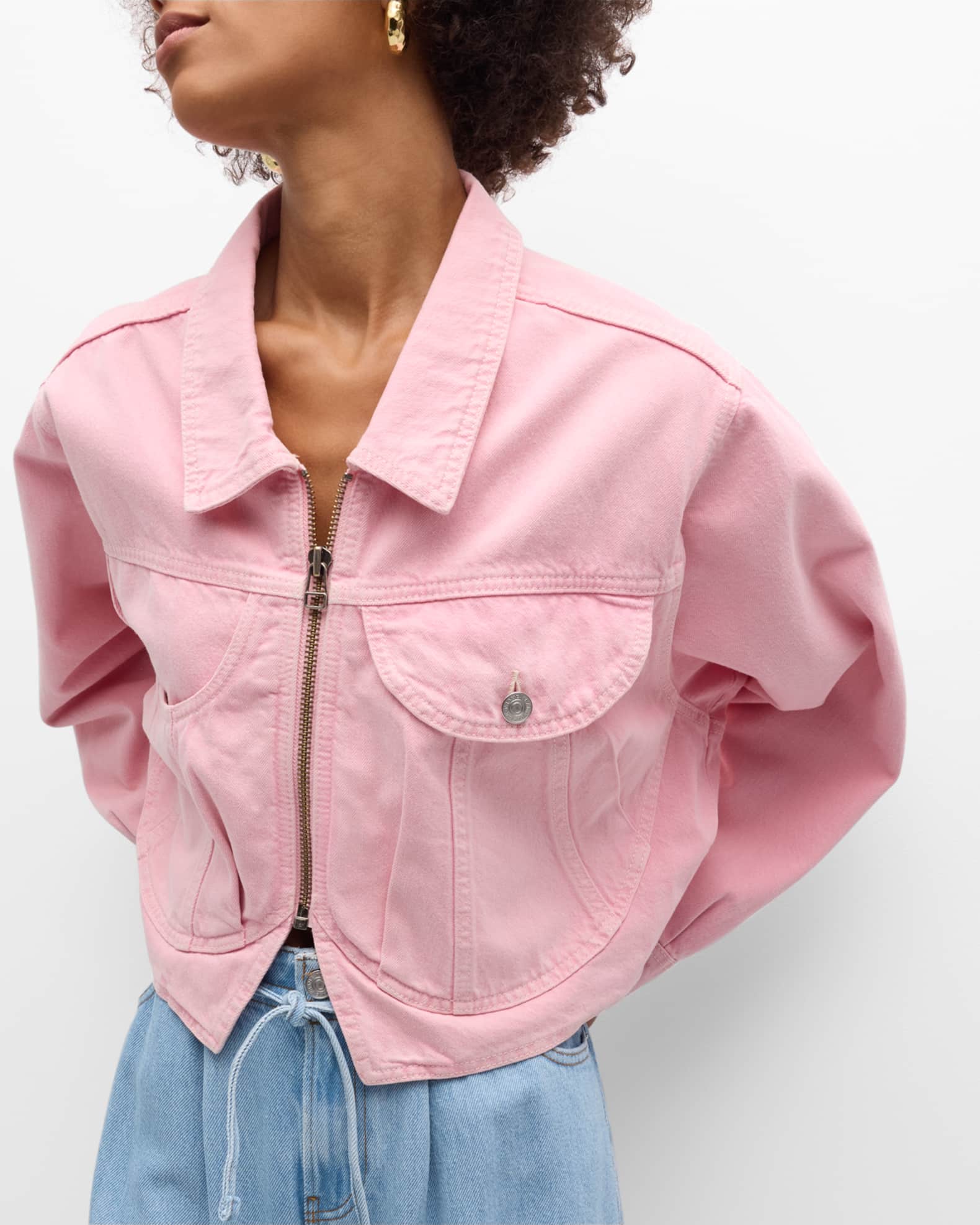 FRAME Denim Heart Jacket | Neiman Marcus