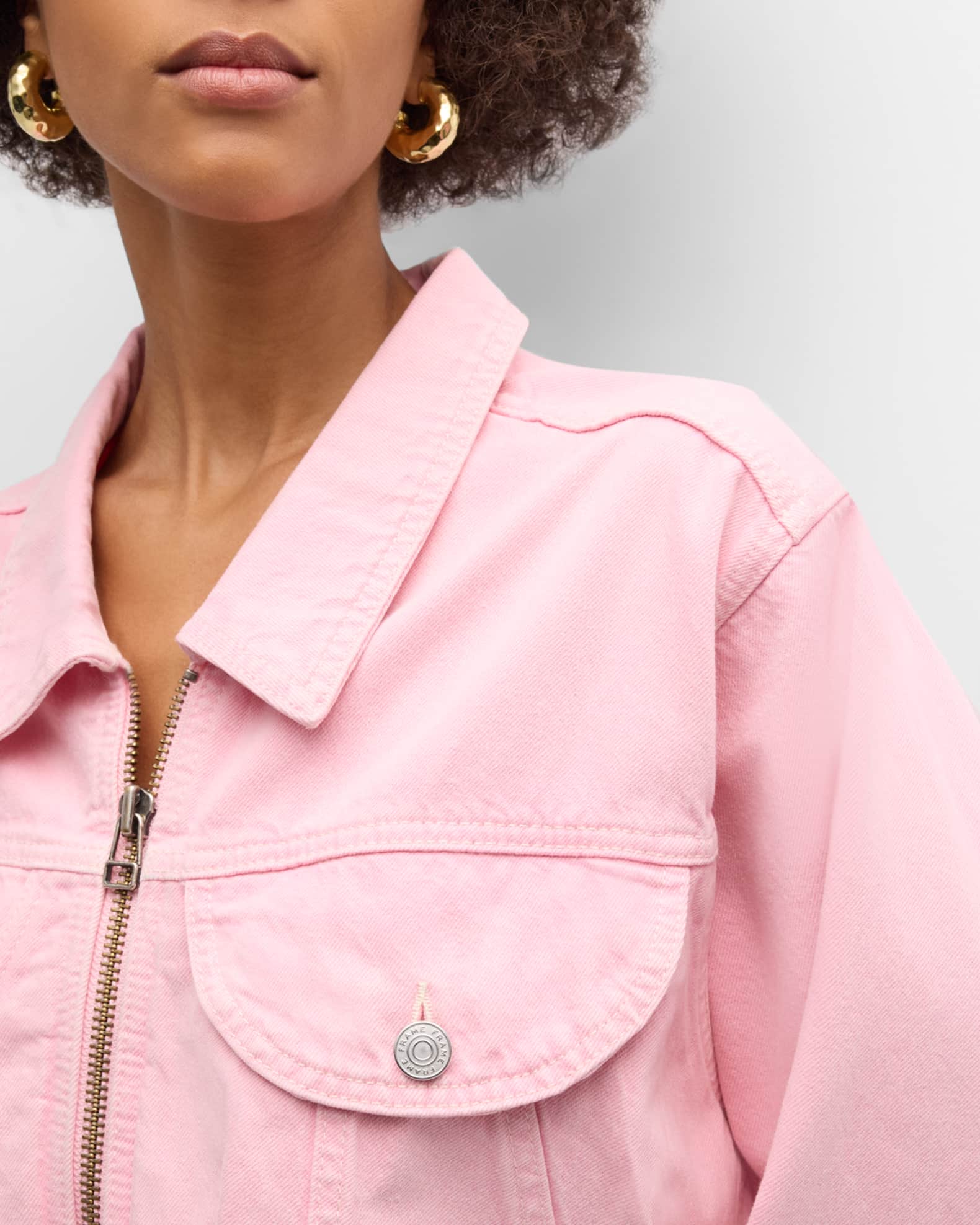 FRAME Denim Heart Jacket | Neiman Marcus