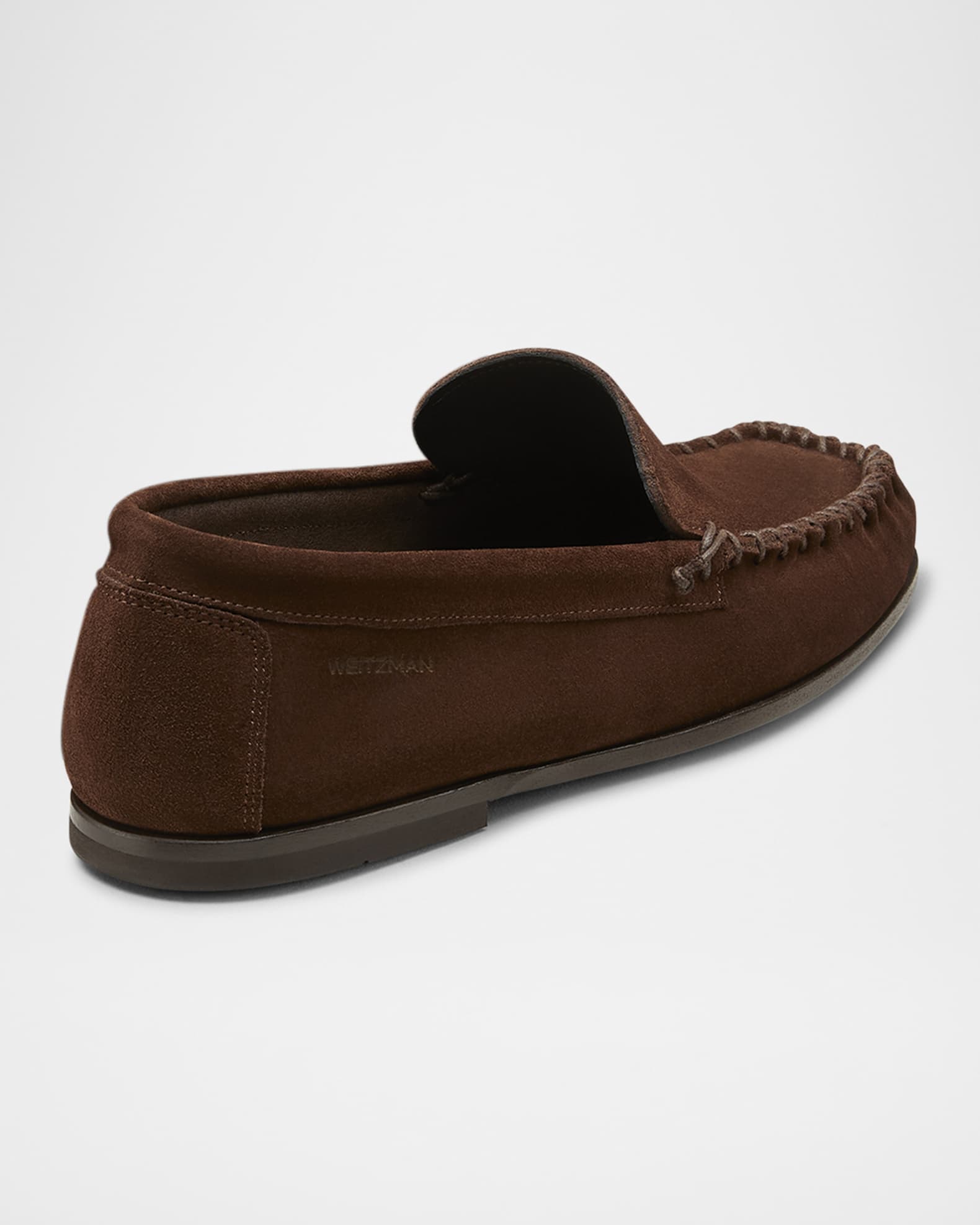 Men's Montauk Suede Venetian Moccasins | Neiman Marcus