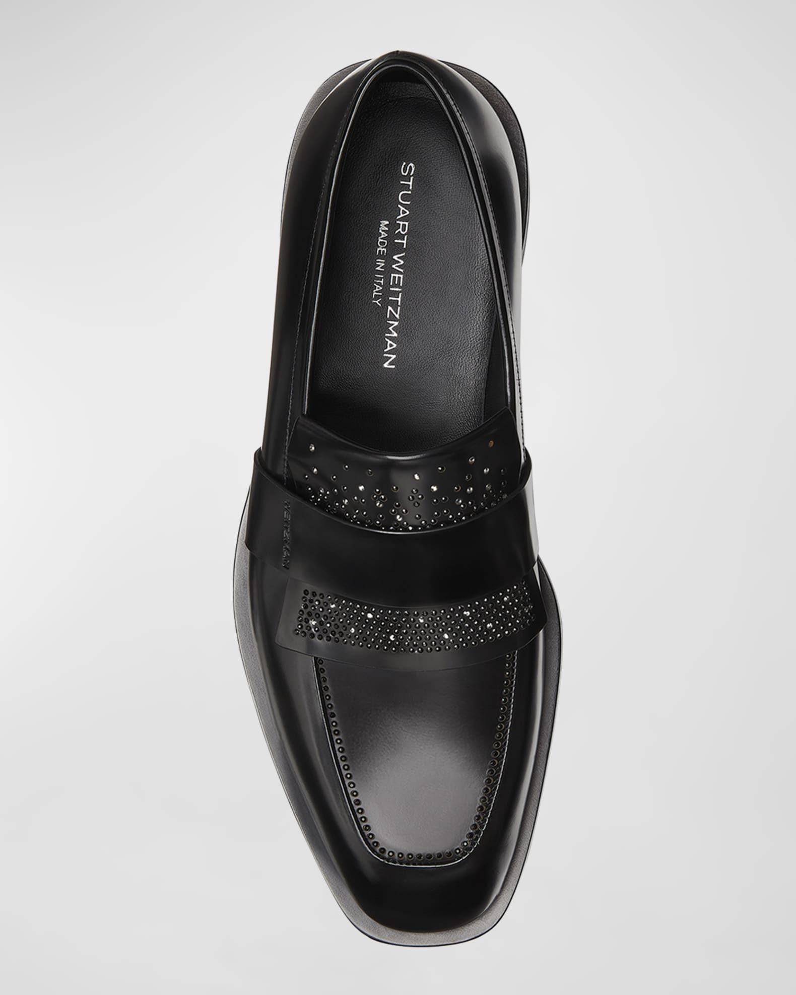 Stuart Weitzman Men's Royce Runway Kiltie Loafers | Neiman Marcus