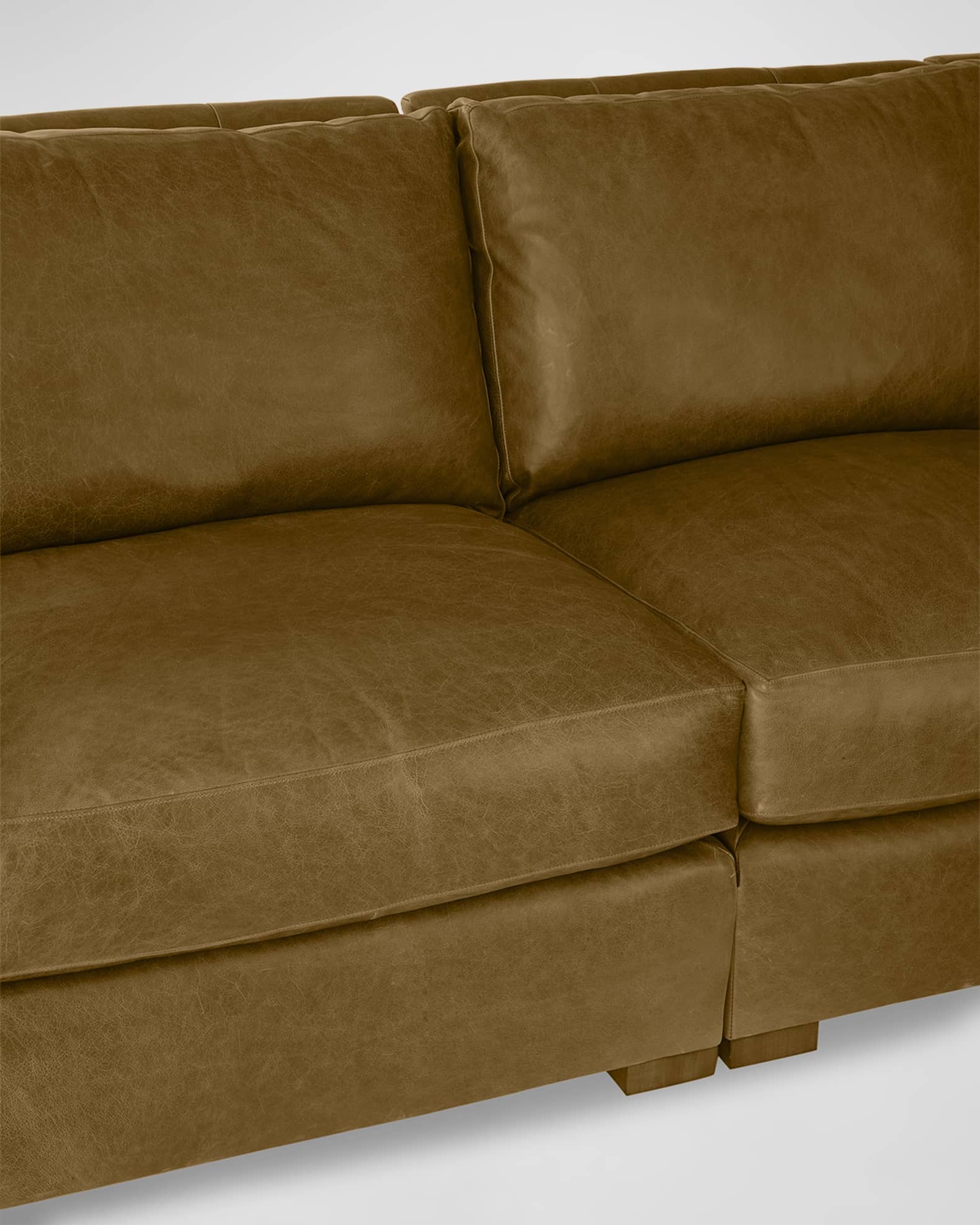 Bernhardt Ventura 4-Piece Leather Sectional | Neiman Marcus