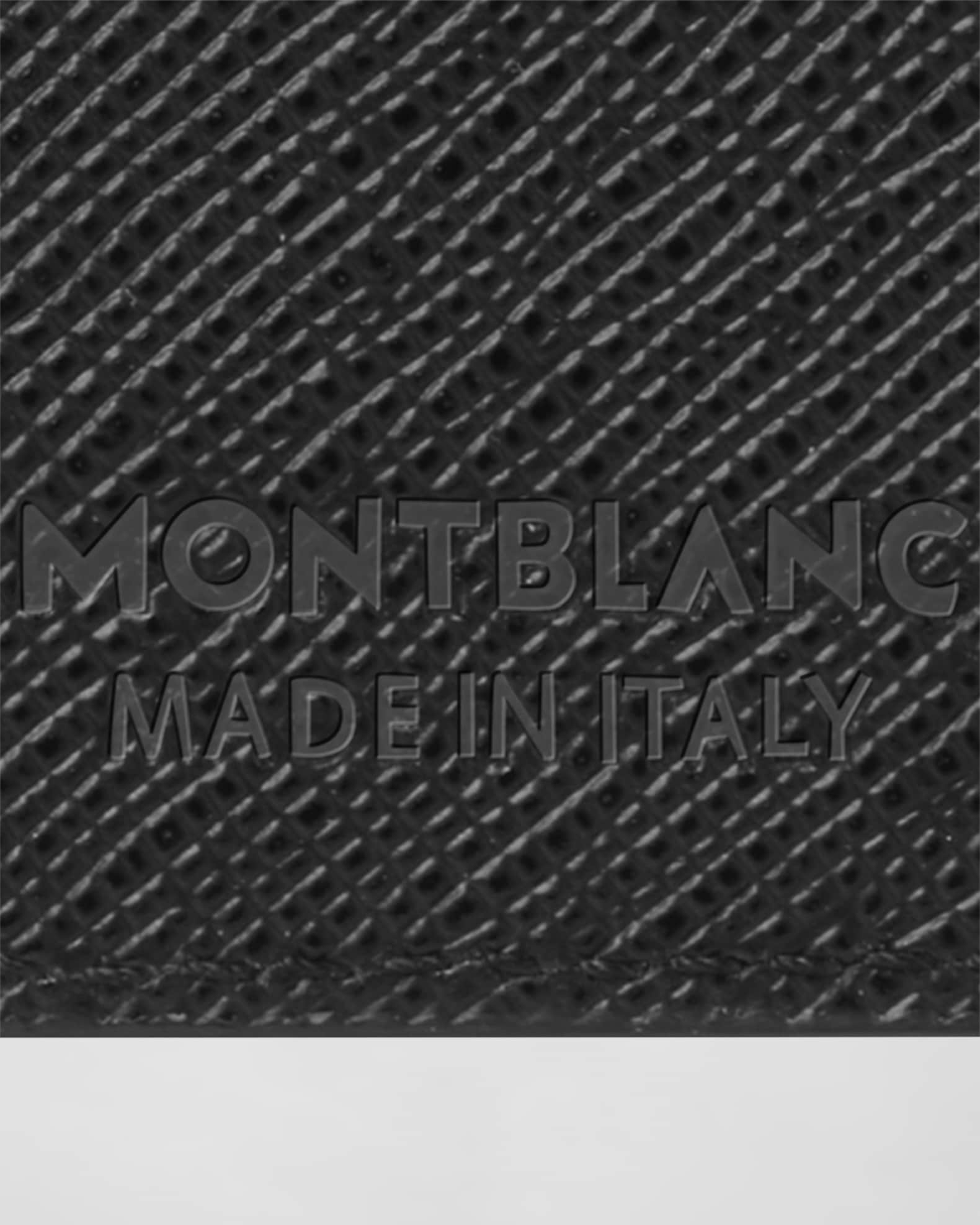 Montblanc Men's Sartorial Saffiano Leather Trio Card Holder | Neiman Marcus