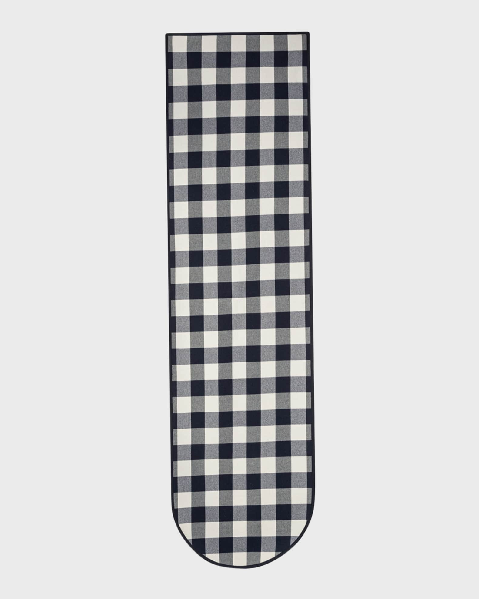 Akris punto XL Gingham Wool Double-Face Scarf | Neiman Marcus