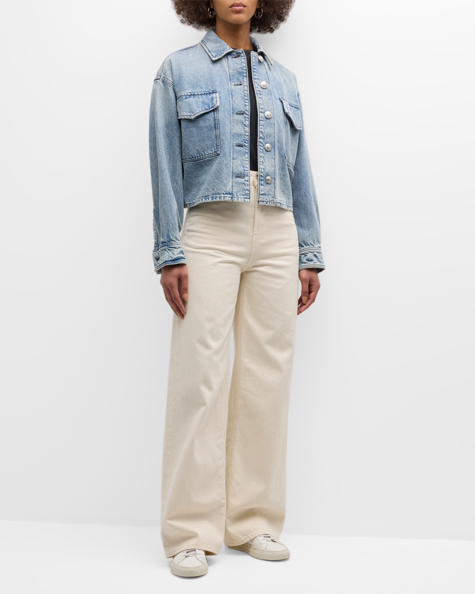 Rag & Bone Jaiden Denim Shirt Jacket | Neiman Marcus