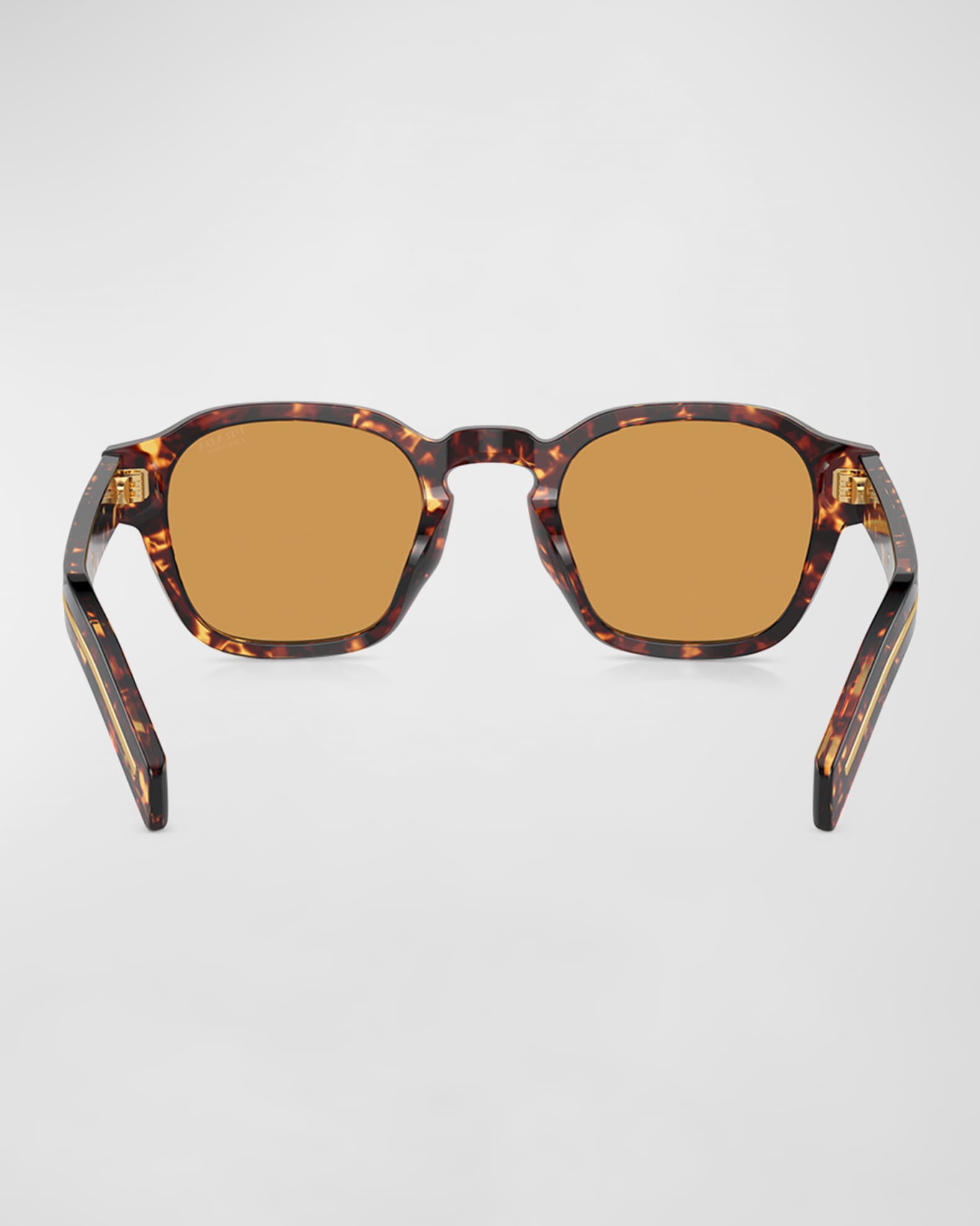 Prada Men's Polarized Acetate Square Sunglasses | Neiman Marcus