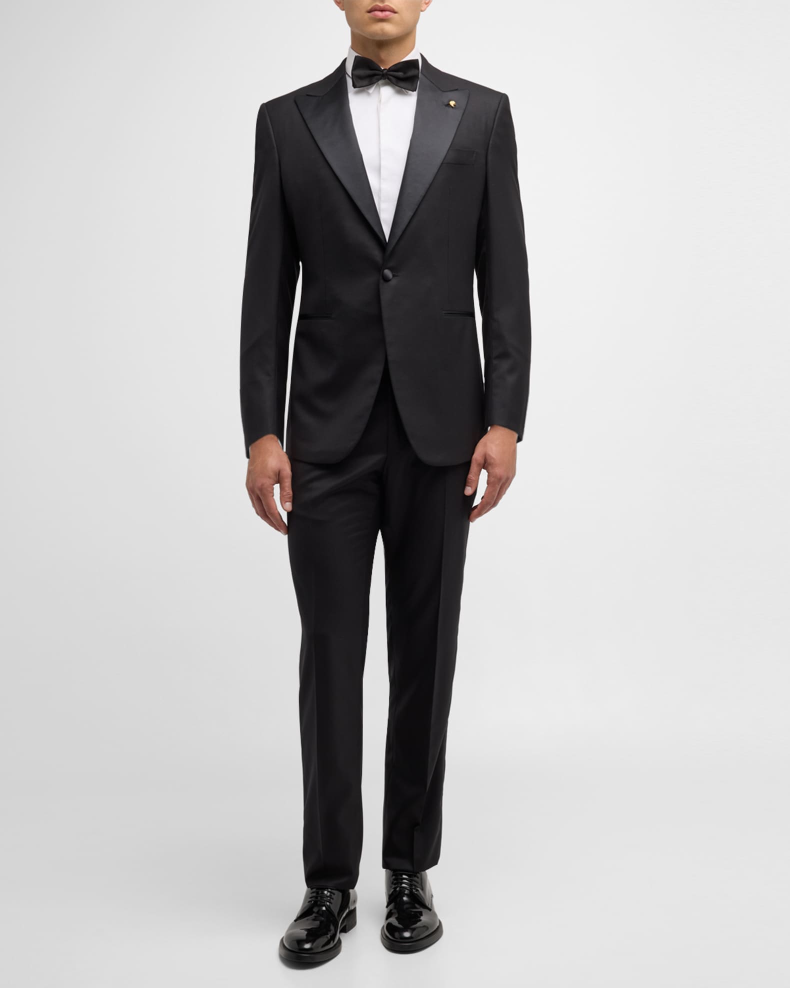 Stefano Ricci Men's One-Button Wool Tuxedo | Neiman Marcus