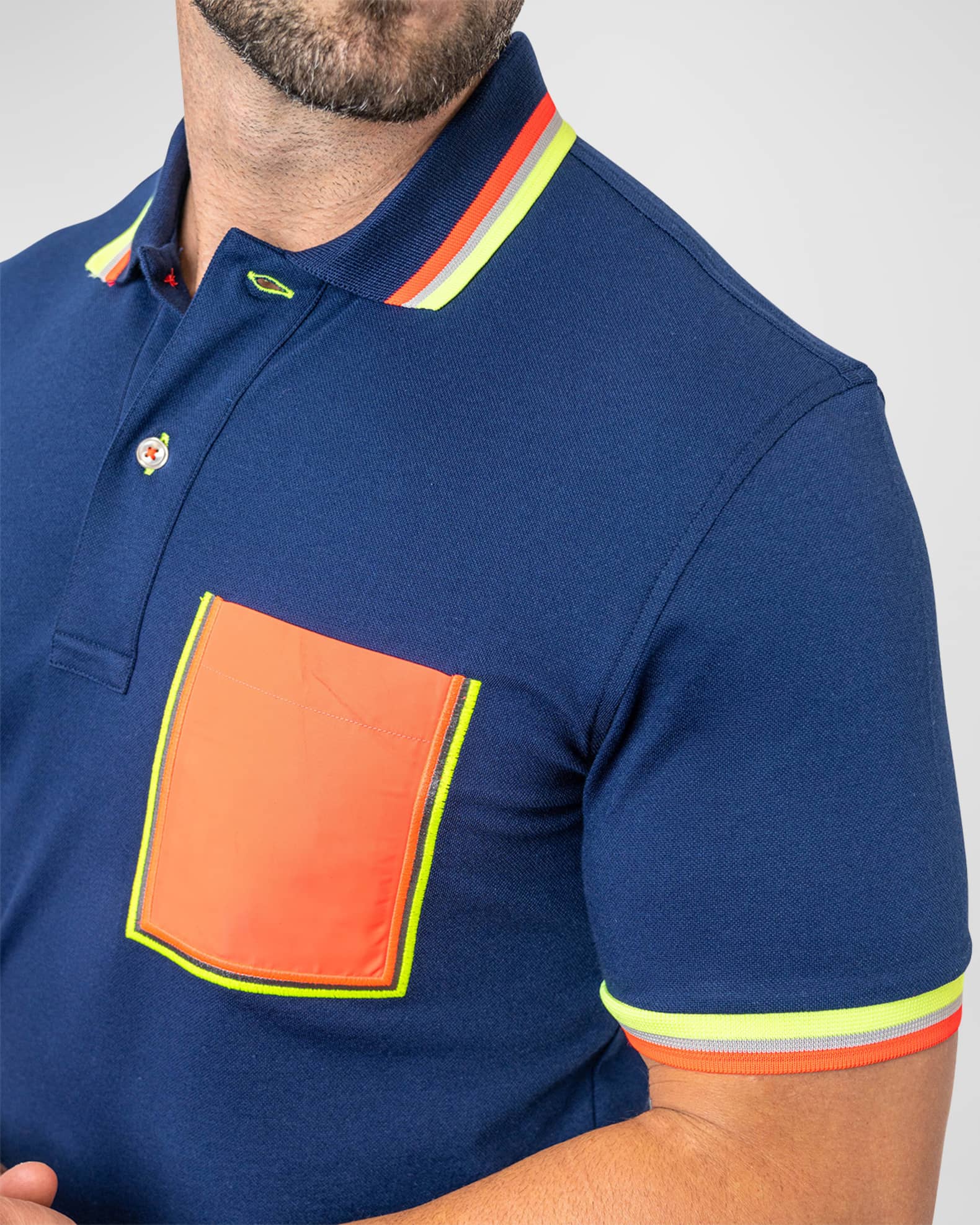 Maceoo Men's Mozart Milano Polo Shirt | Neiman Marcus