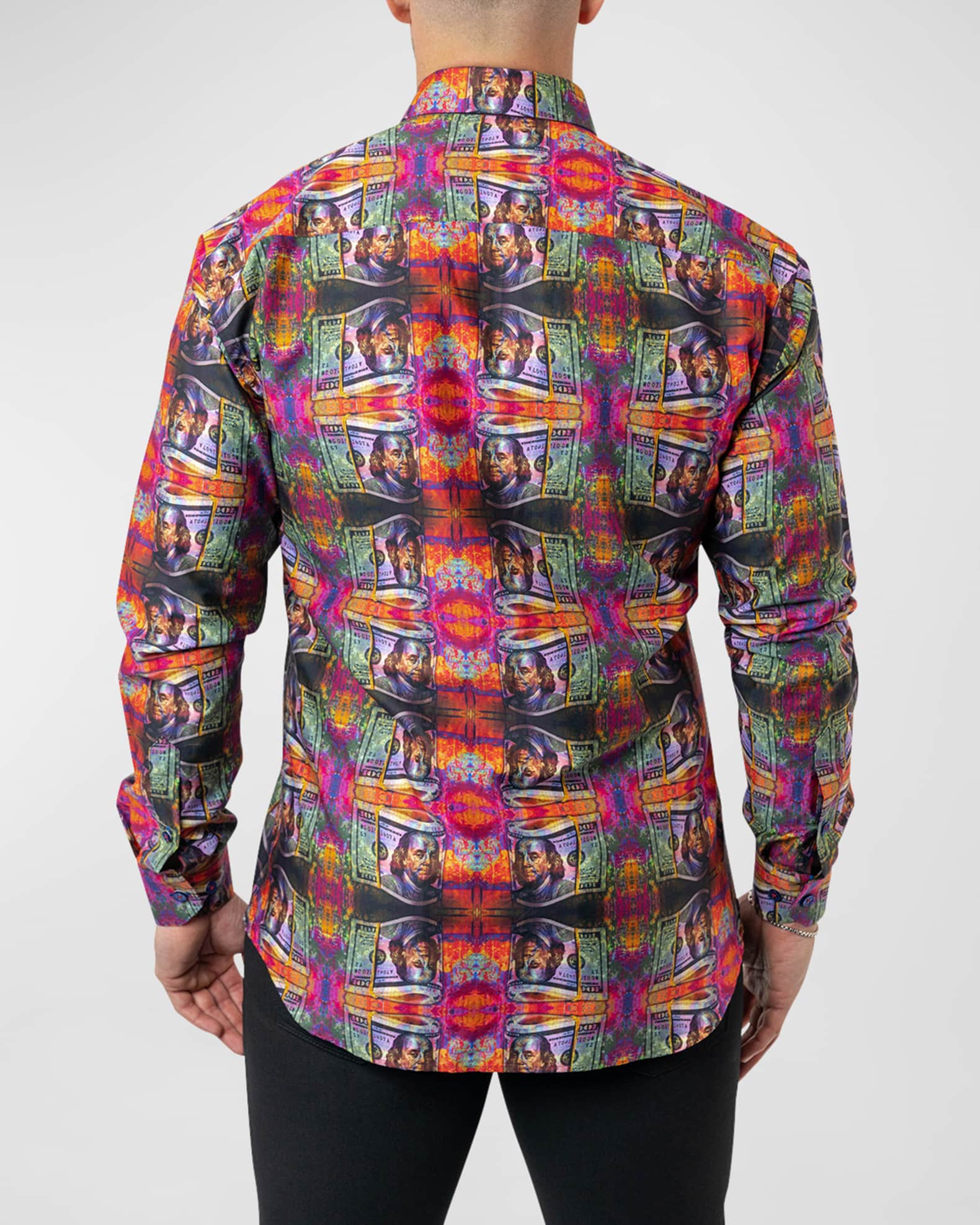 Maceoo Men's Fibonacci Benjamin Dress Shirt | Neiman Marcus