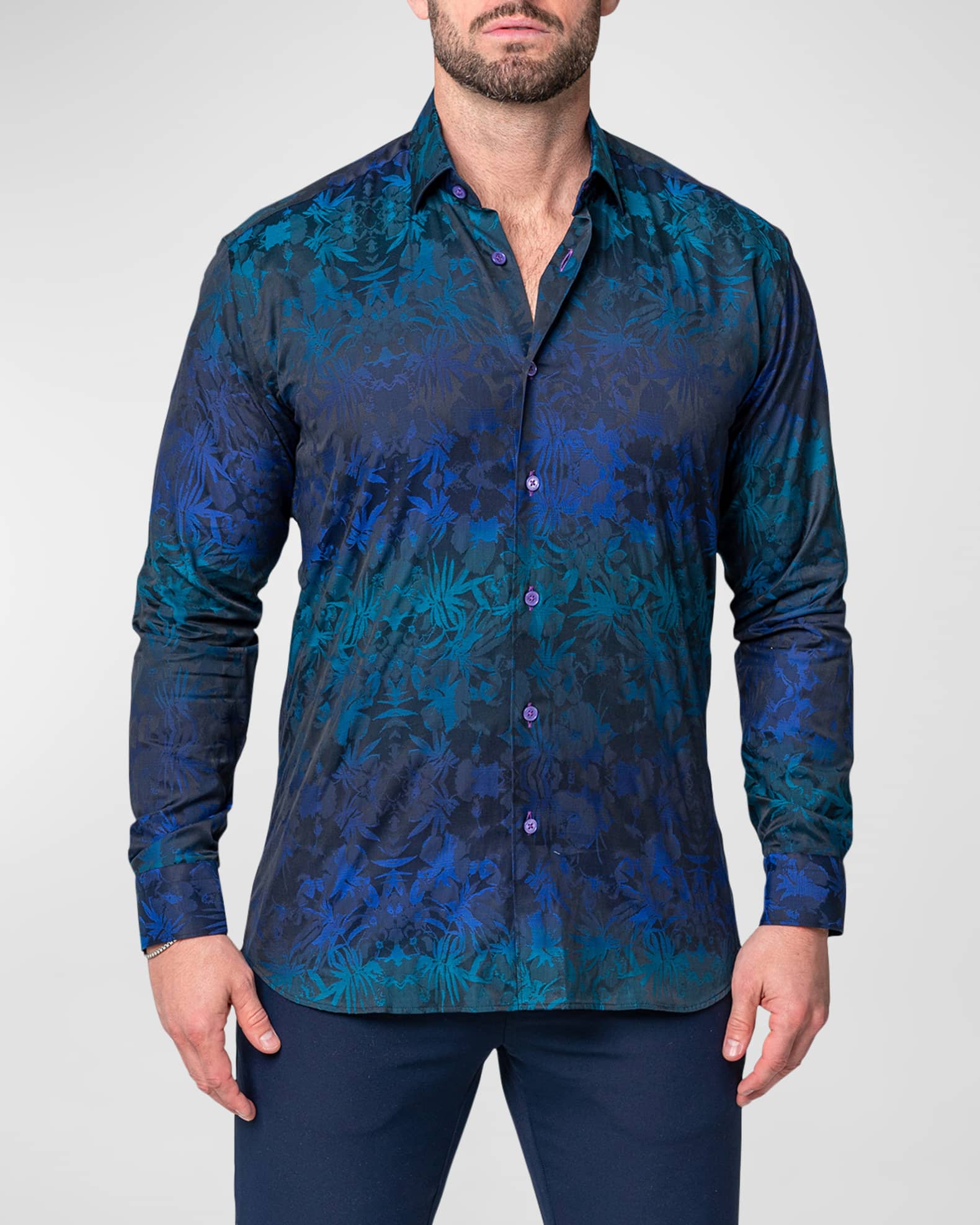 Maceoo Men's Fibonacci Decker Dress Shirt | Neiman Marcus
