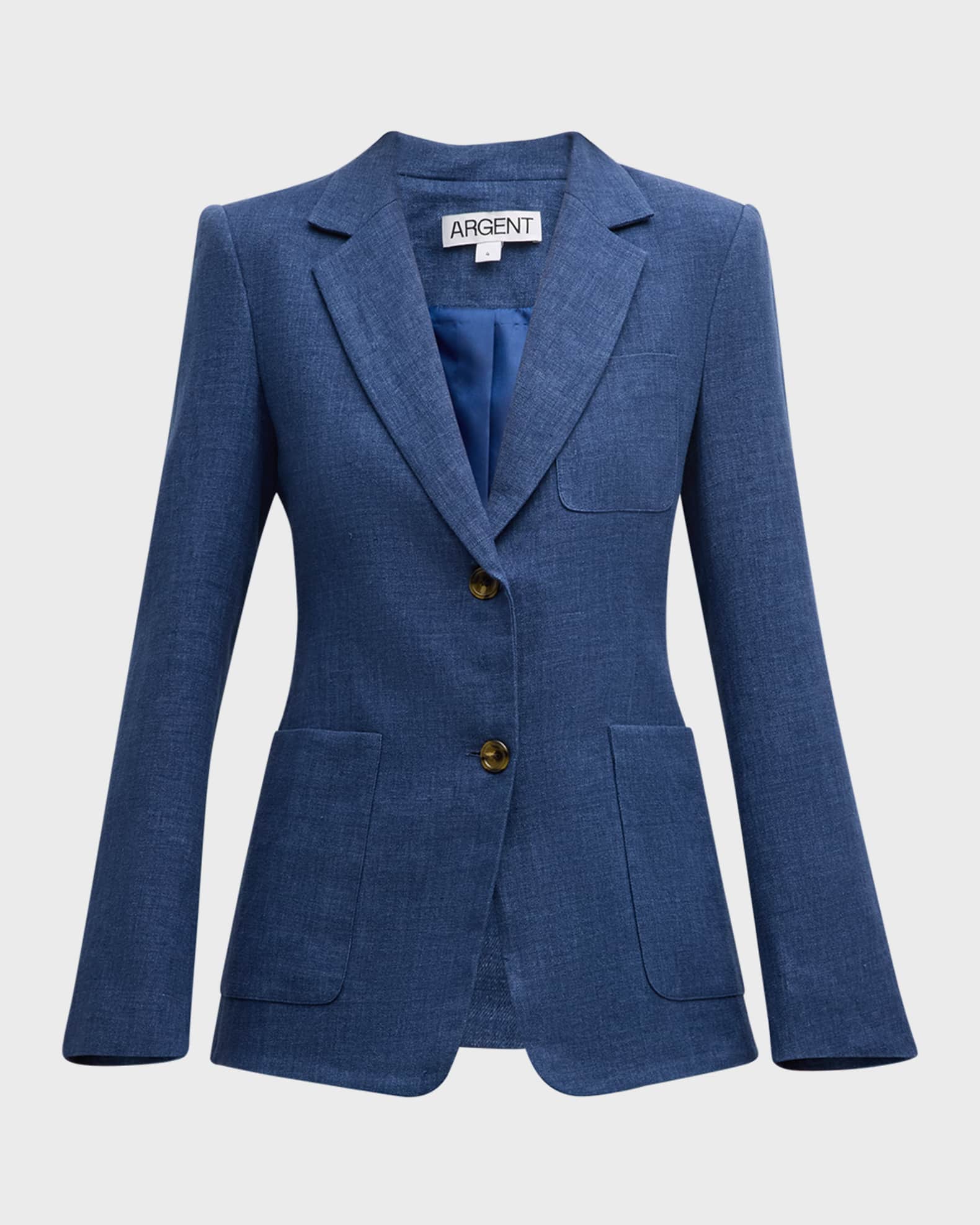 Linen Denim Suit | Neiman Marcus