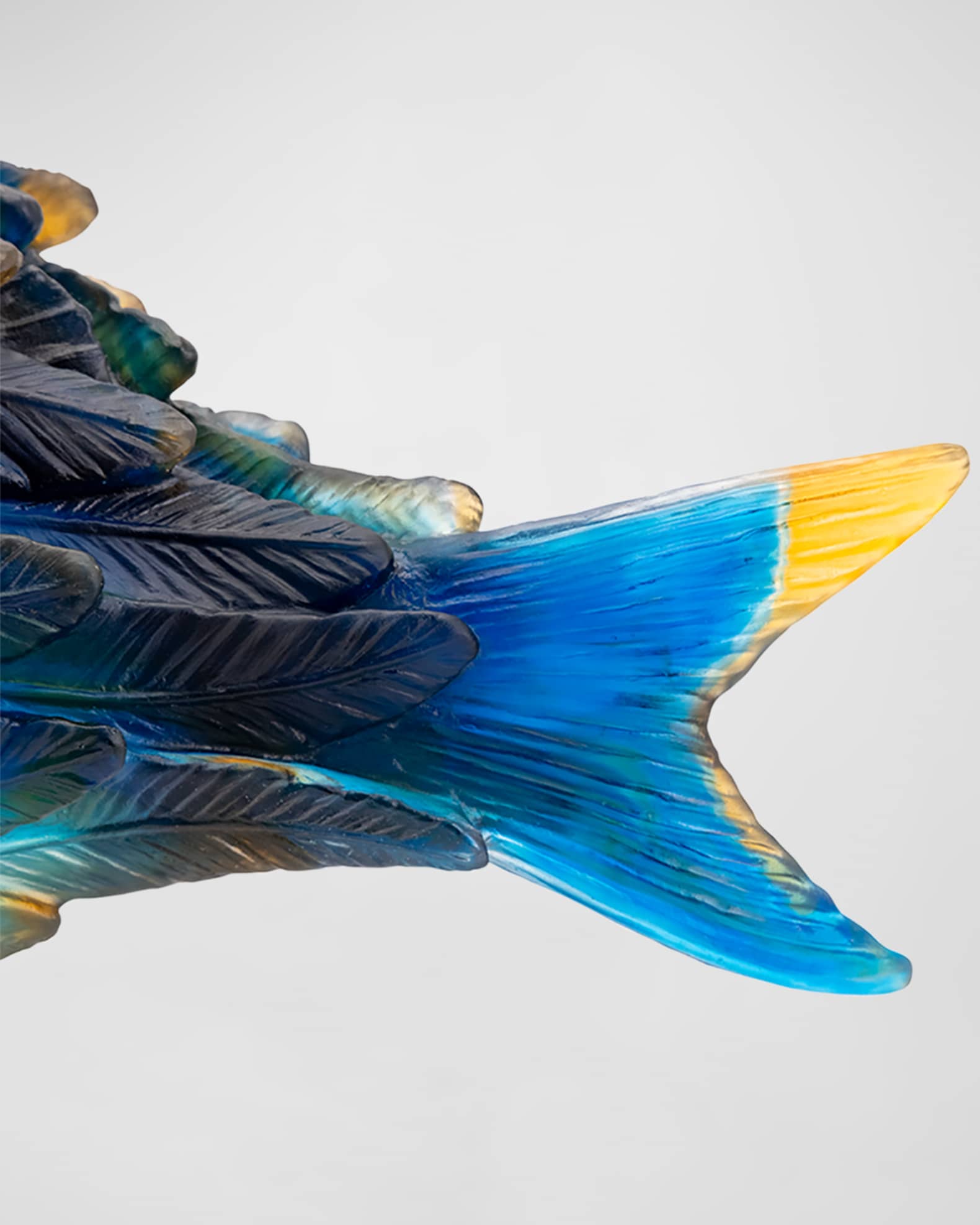 Daum Punky Fish Sculpture by Patrick Rougereau | Neiman Marcus