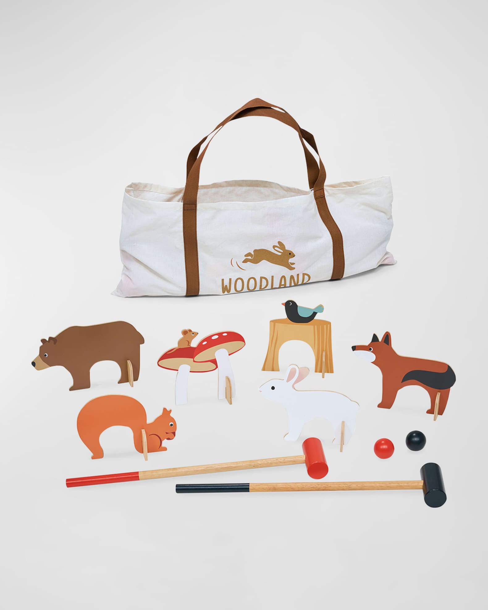 Tender Leaf Toys Woodland Indoor Croquet Set | Neiman Marcus