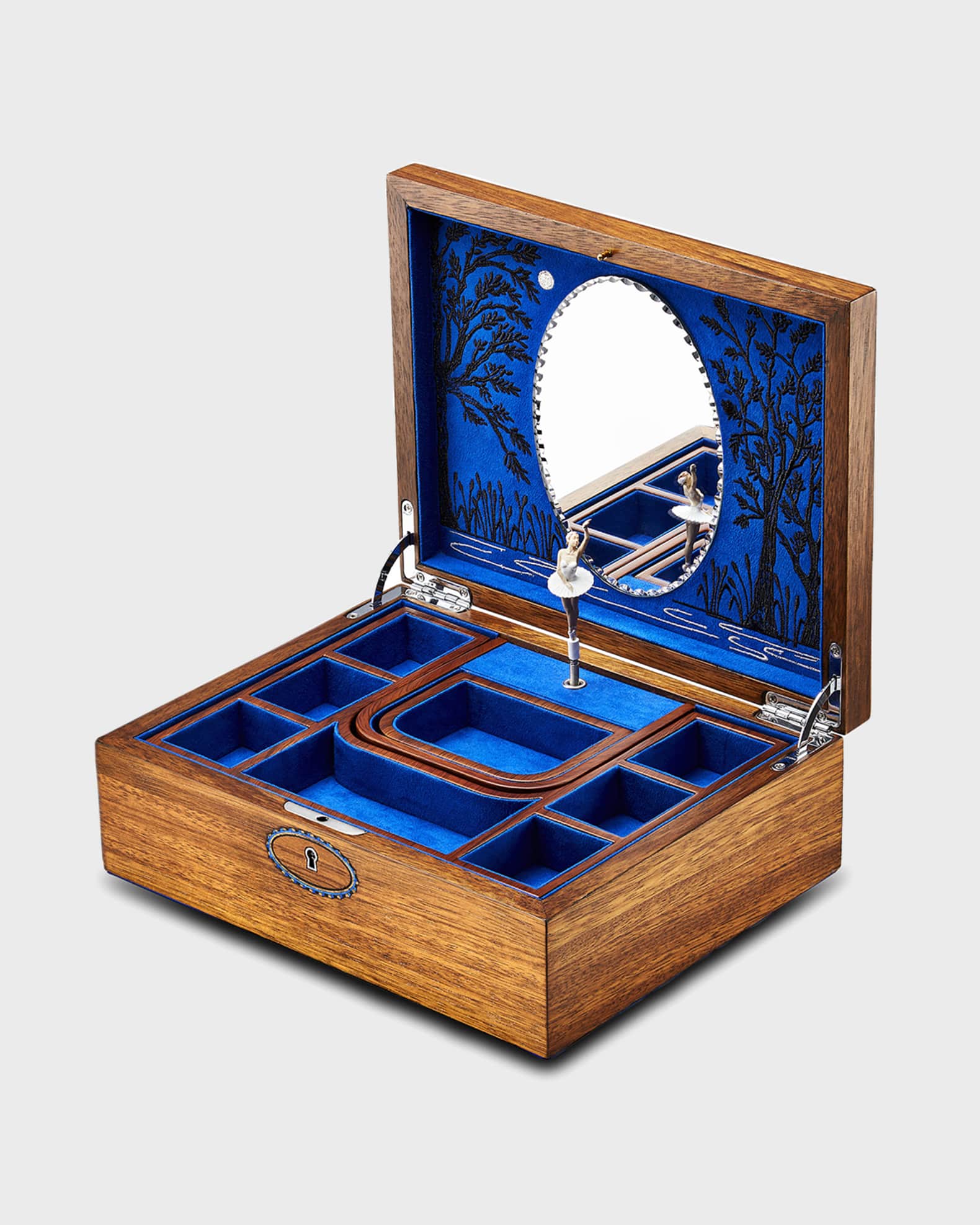 WOLF Ballet Musical Jewelry Box | Neiman Marcus